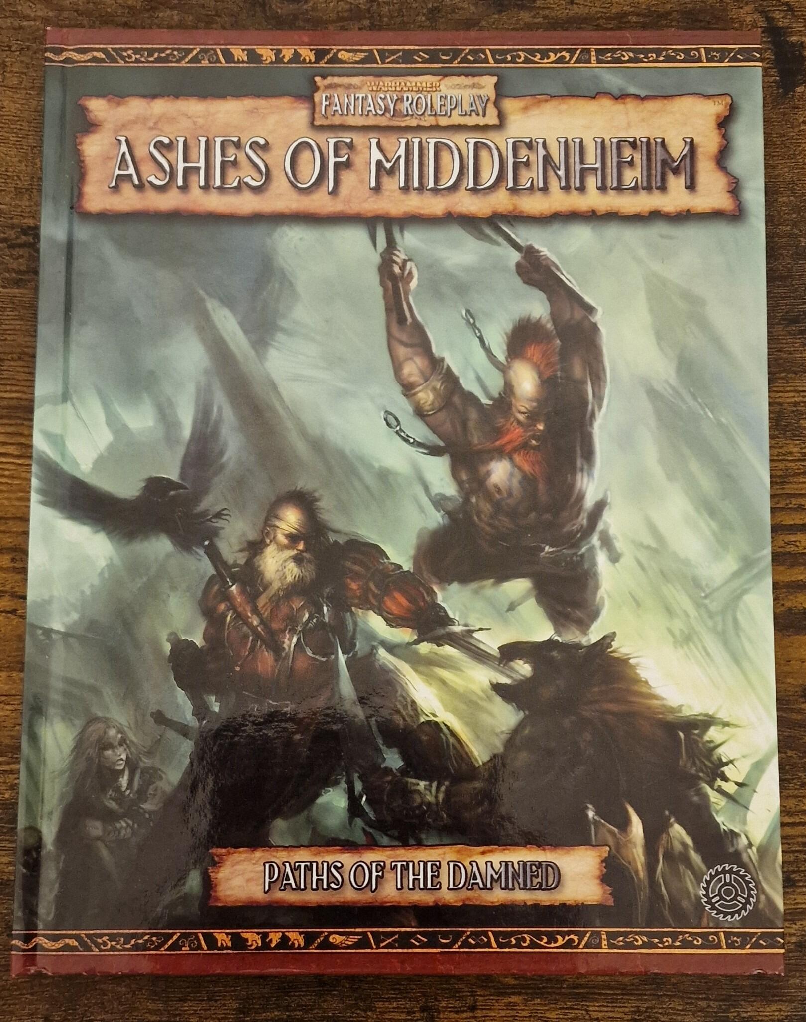 Ashes of Middenheim for Warhammer Fantasy Roleplay 2nd edition