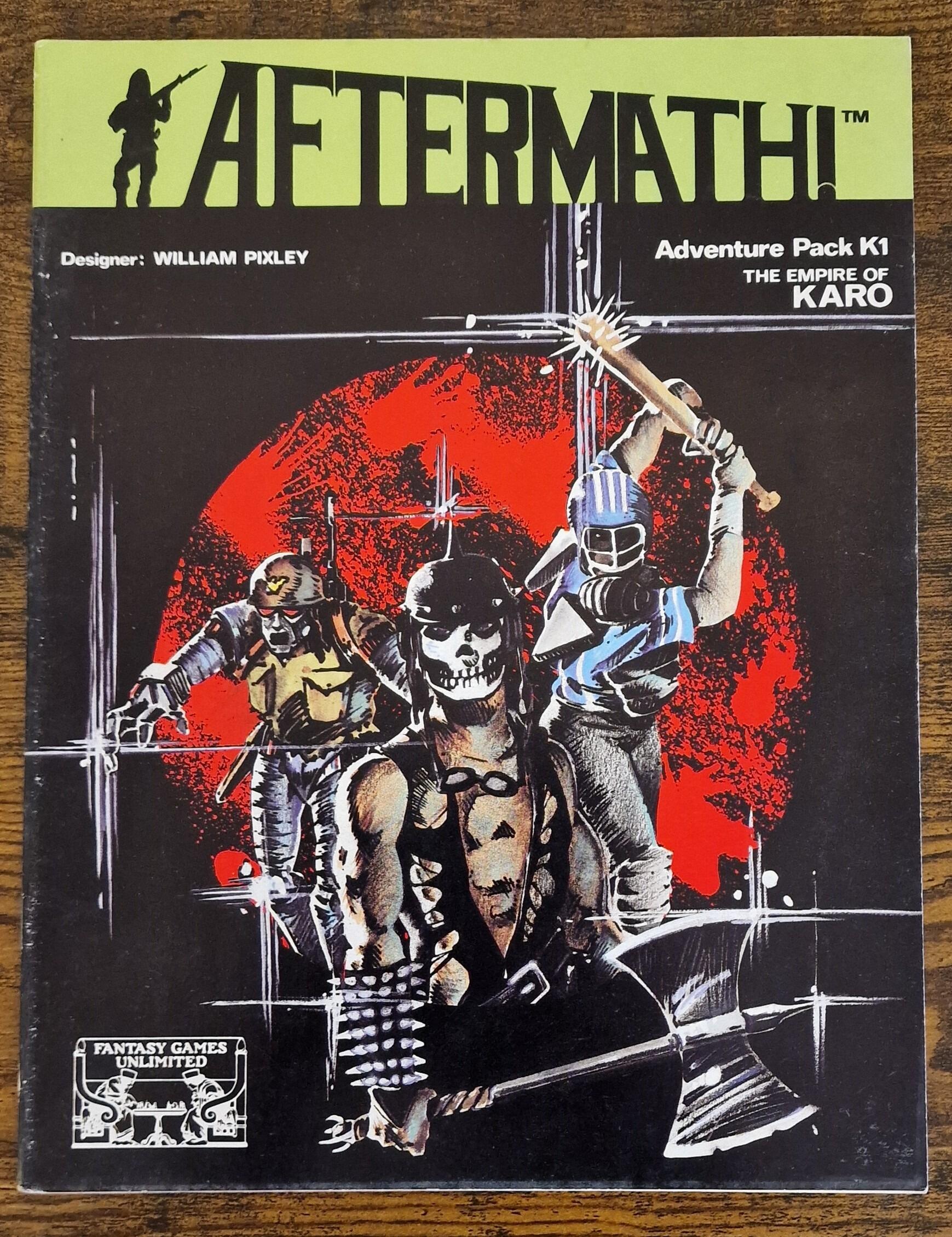 The Empire of Karo Adventure Pack K1 for Aftermath RPG by FGU