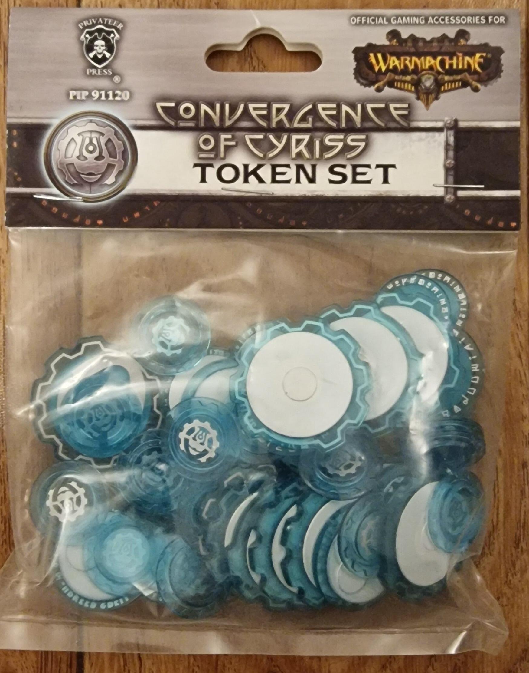 Warmachine Convergence of Cyriss Token Set by Privateer Press