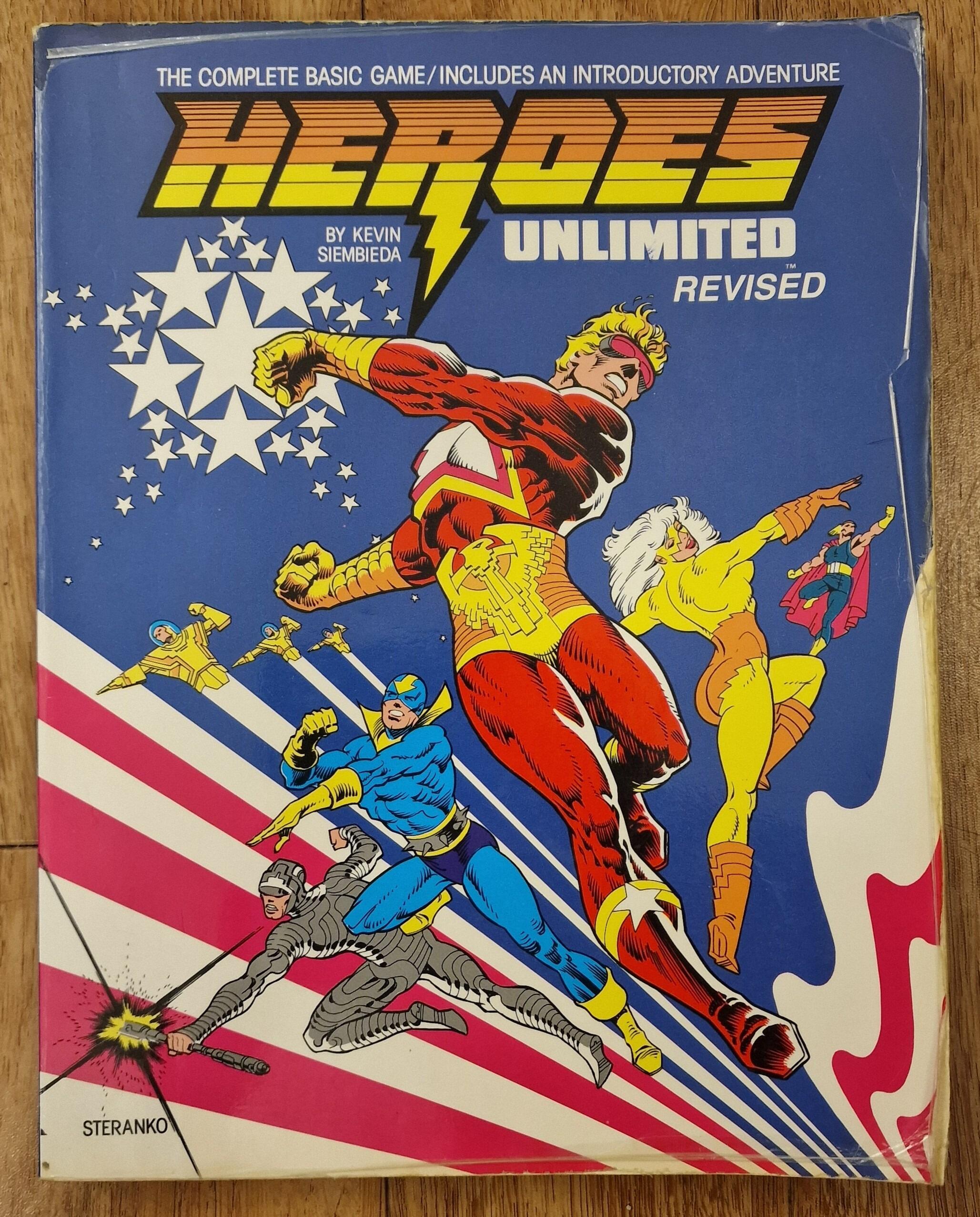 Heroes Unlimited Revised Rulebook by Palladium Books