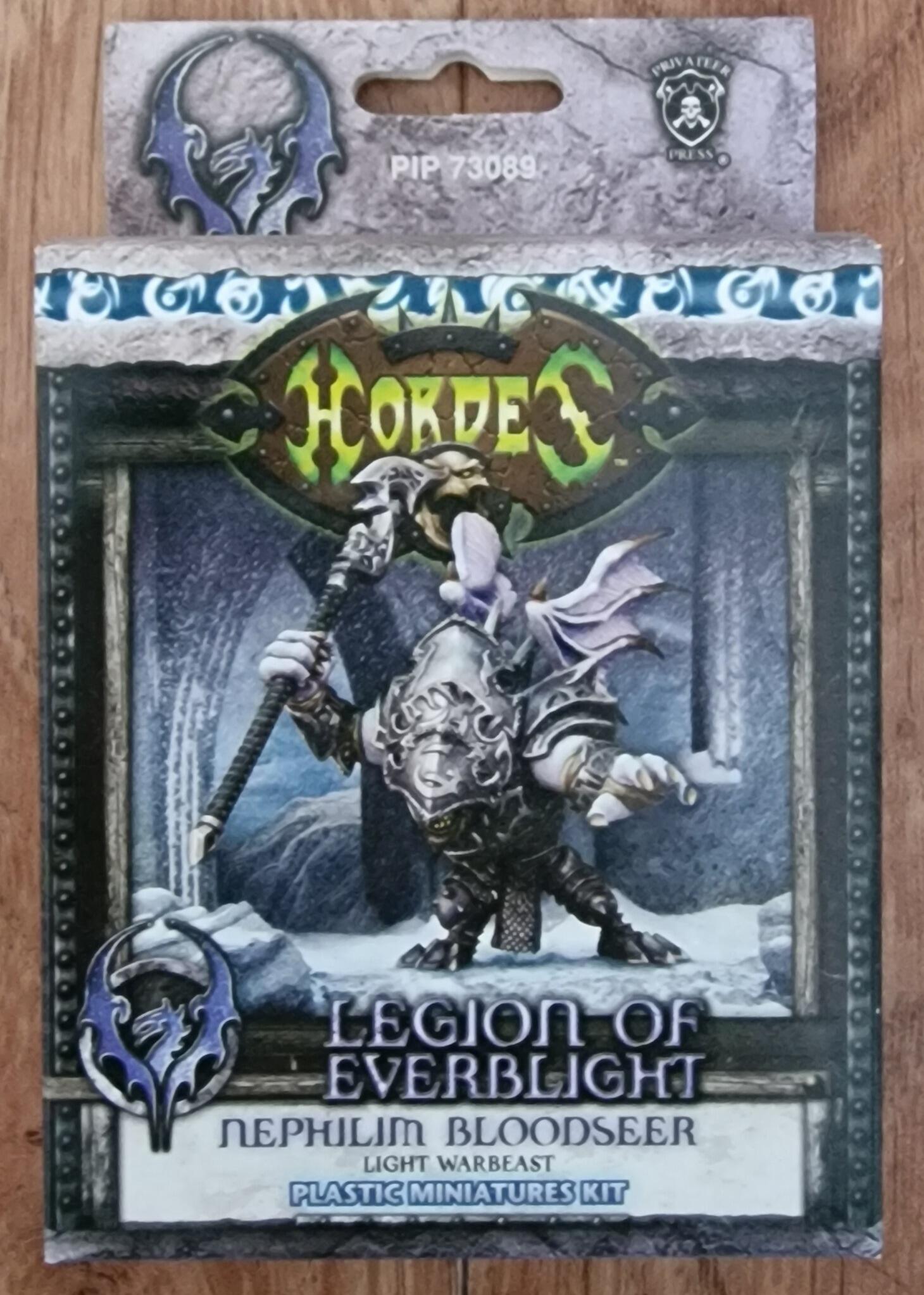 Hordes Miniature Legion of Everblight Nephilim Bloodseer by Privateer Press