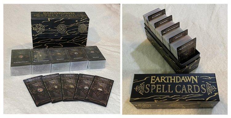 Earthdawn Spell Cards Boxed Set by FASA