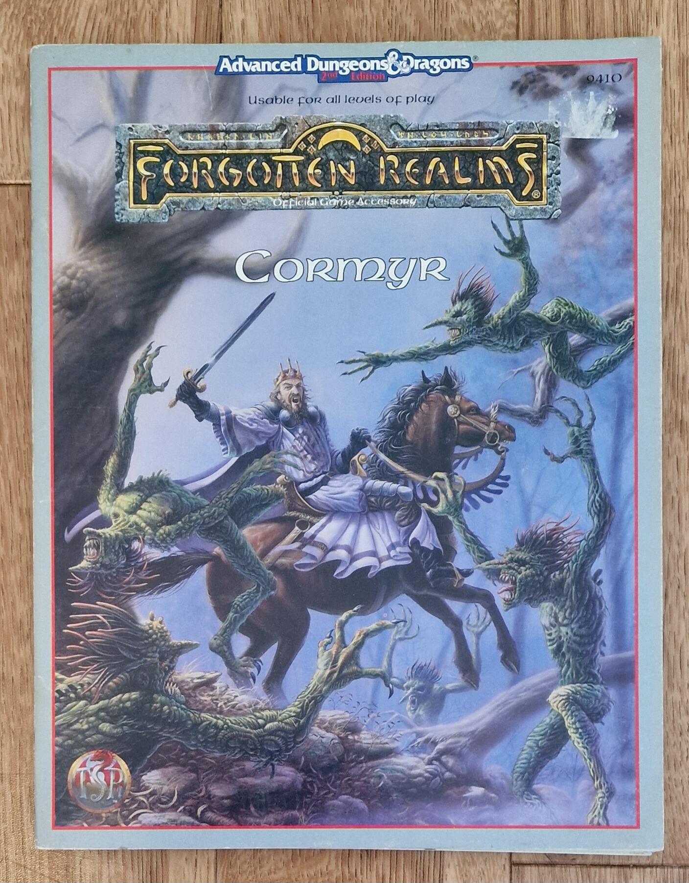 Cormyr for Advanced Dungeons & Dragons 2nd ed Forgotten Realms by TSR
