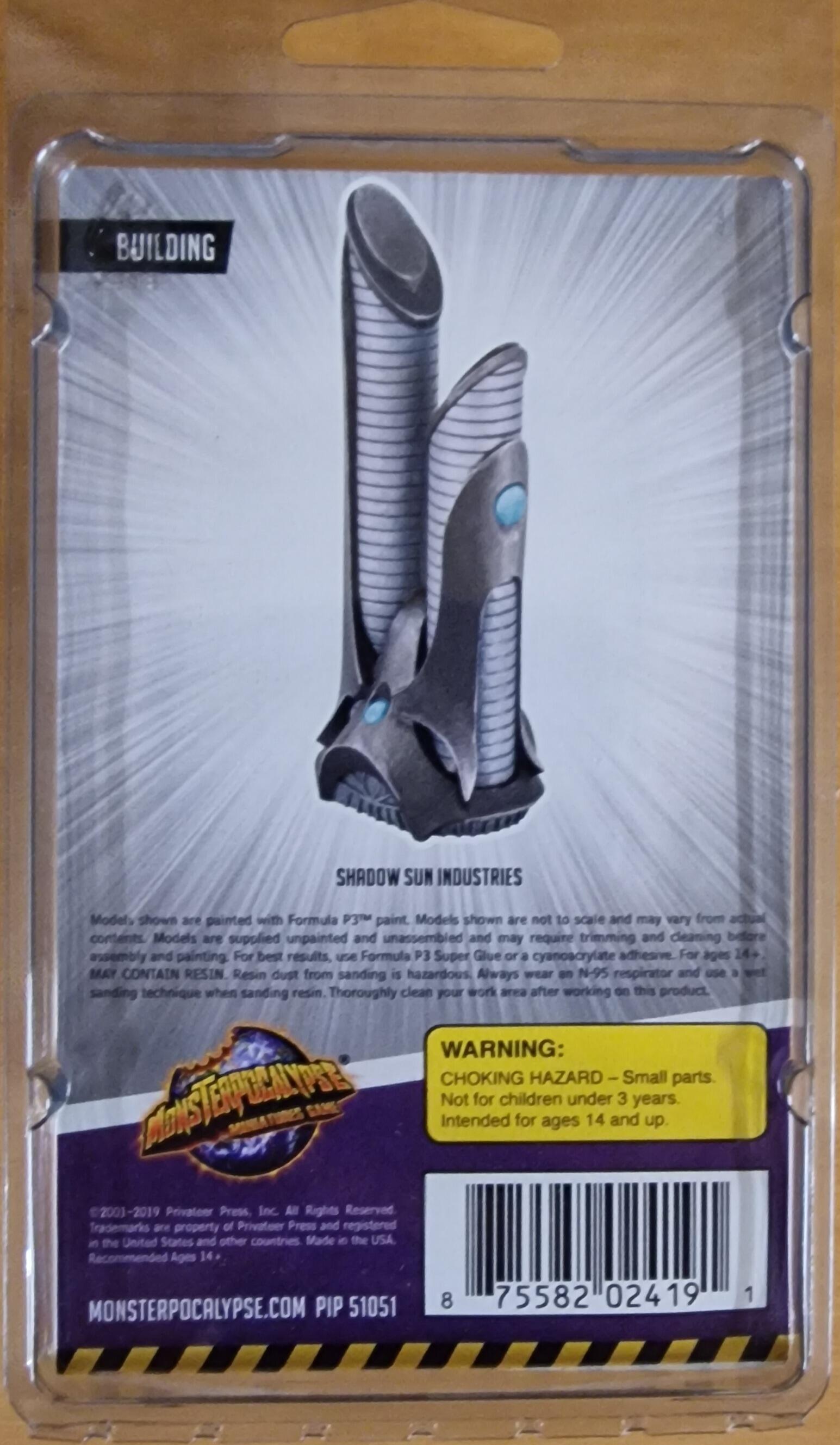 Monsterpocalypse Building Expansion Shadow Sun Industries by Privateer ...