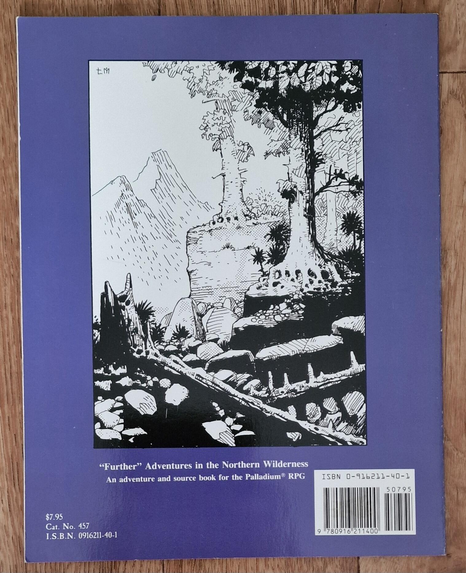 Further Adventures in the Northern Wilderness for Palladium Fantasy RPG