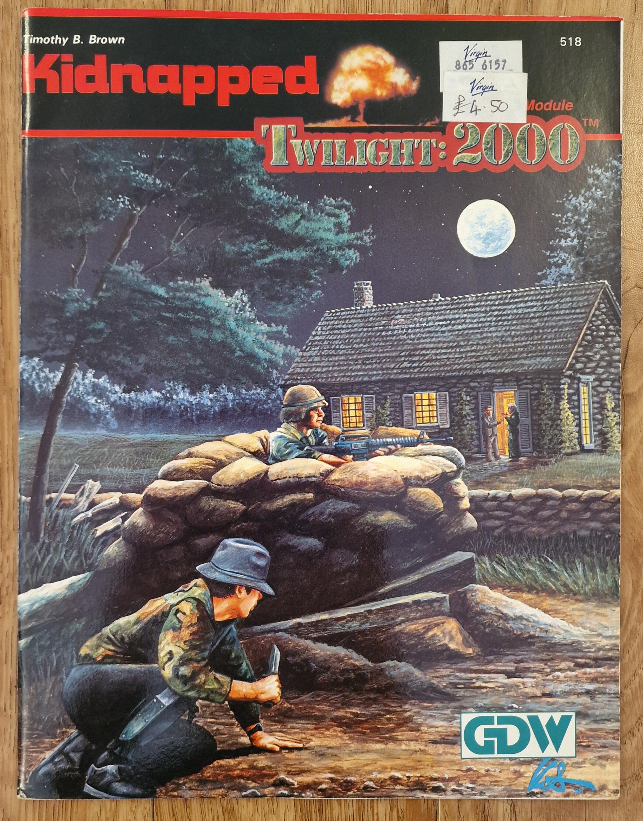 Kidnapped scenario for Twilight 2000 by GDW