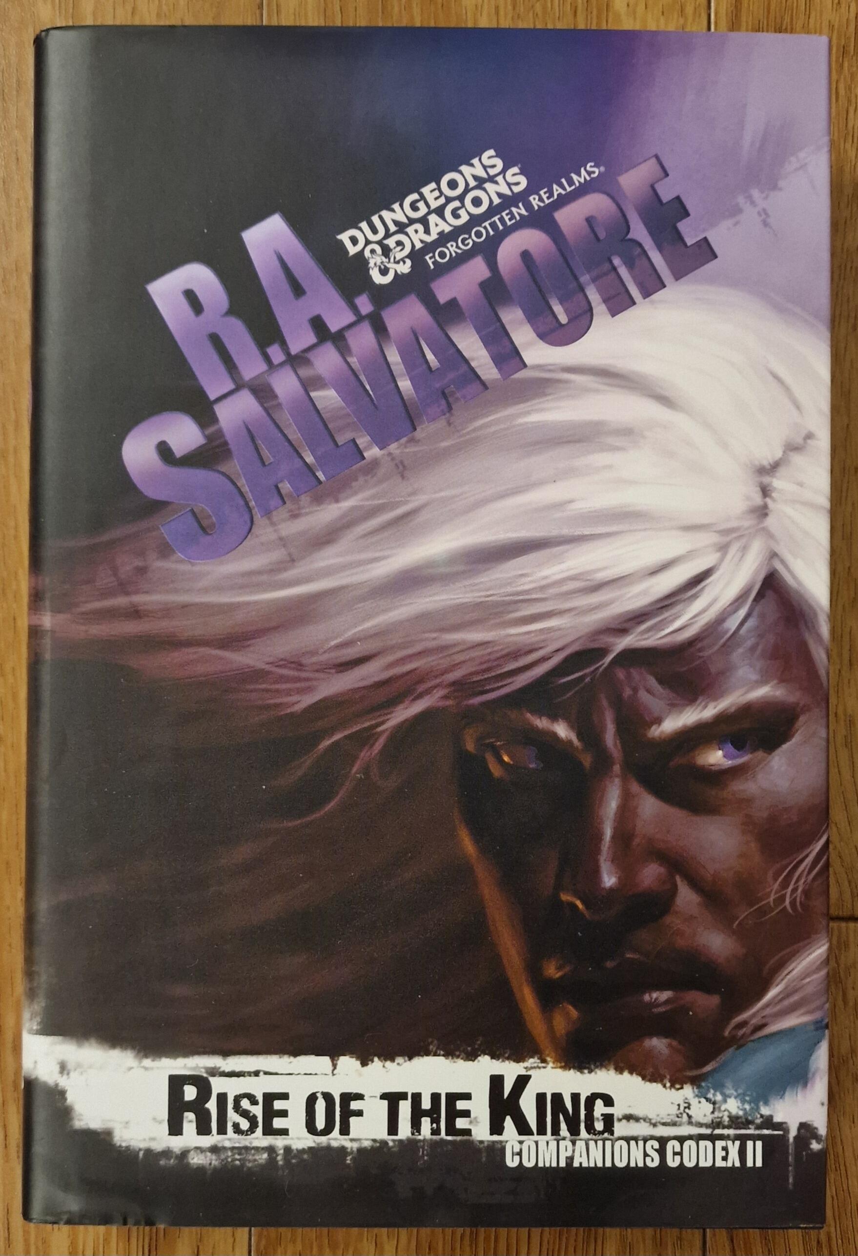 Rise of the King by R.A. Salvatore Companions Codex 2 Hardback 1st printing