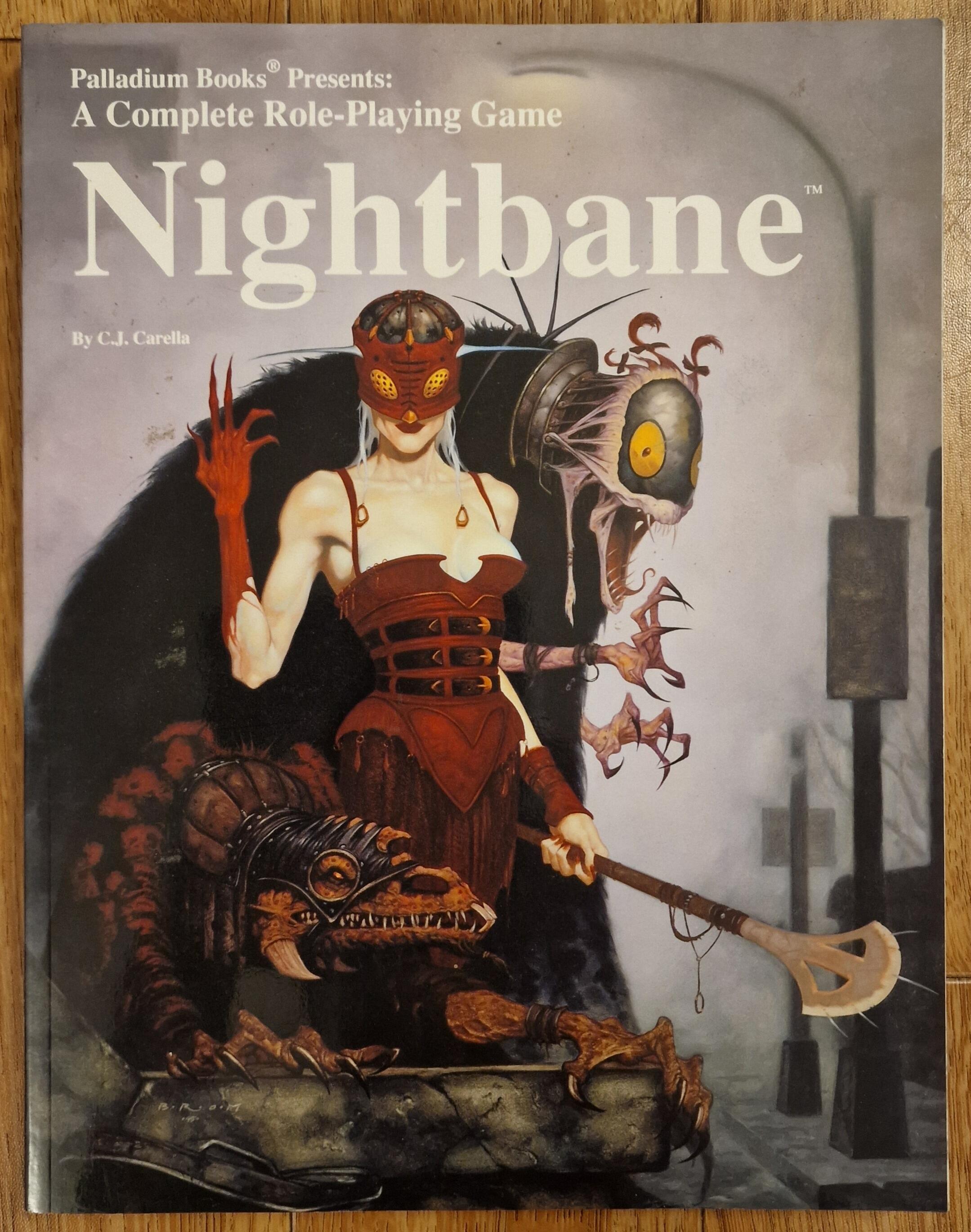 Nightbane RPG Rulebook by Palladium Books