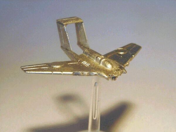 Chippewa CHP-W5 Aerospace Fighter (1) by Ral Partha for Battletech BT 706