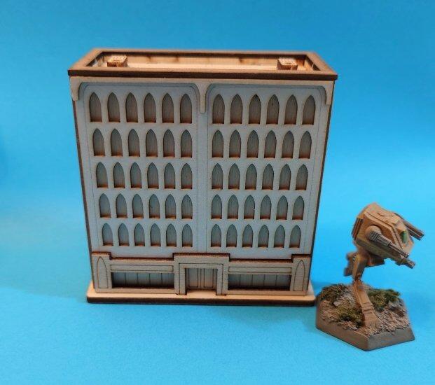 Battletech Terrain Scenery Gothic Tower Block CT002