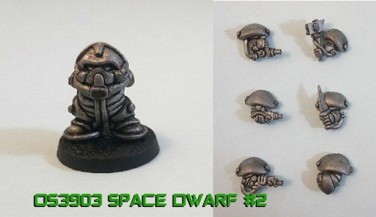 OS3903 Space Dwarf #2 by Ral Partha