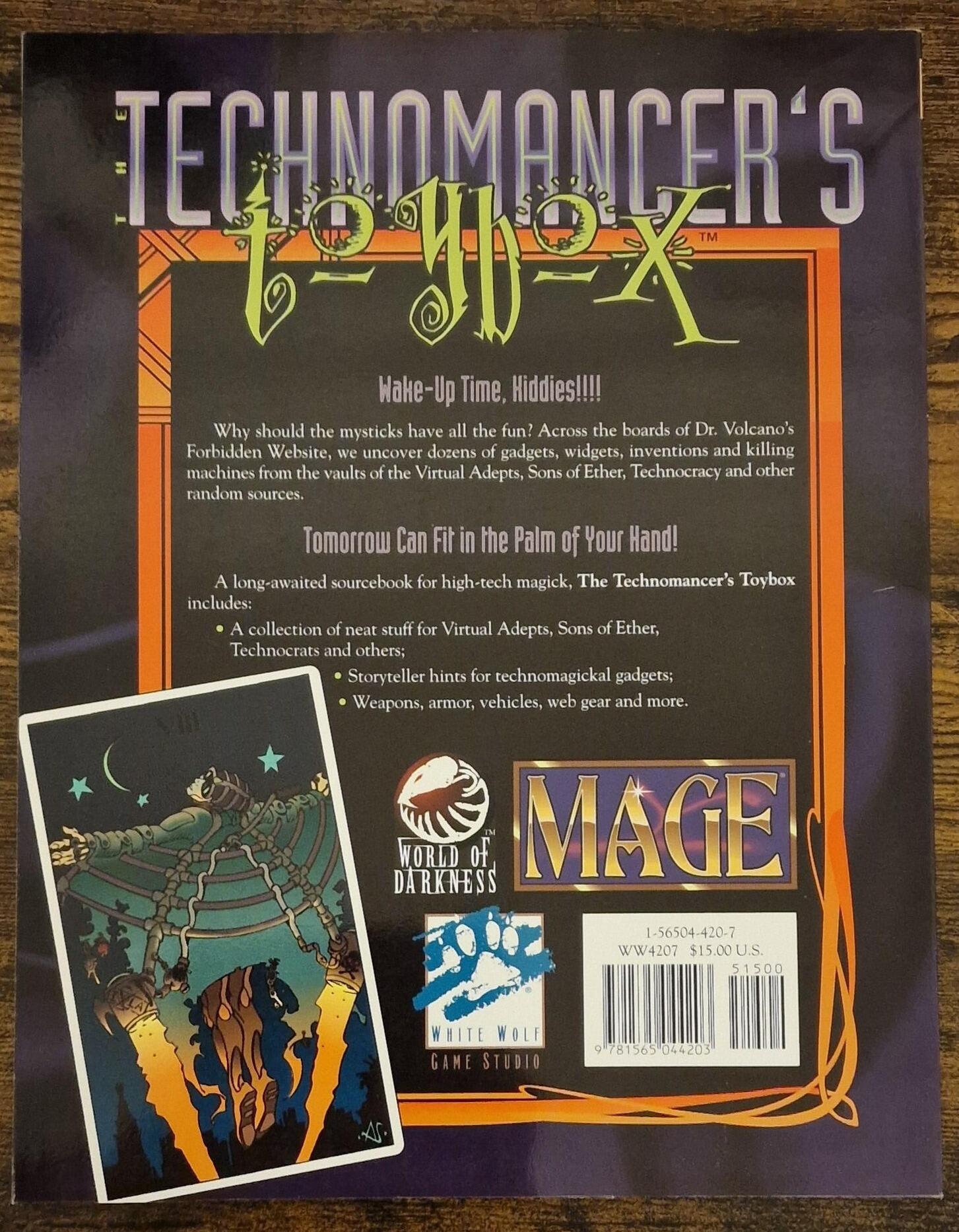 Technomancer's Toybox Book 21 for Mage the Ascension by White Wolf