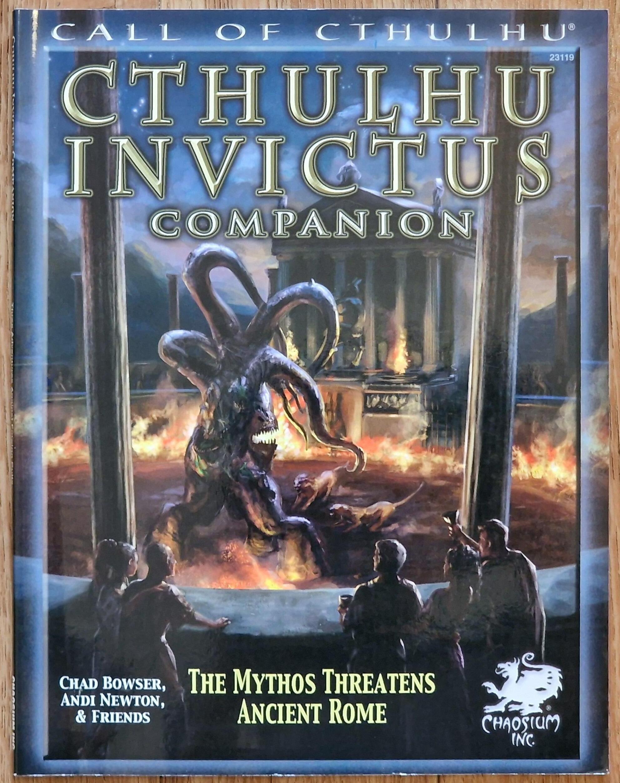 Cthulhu Invictus Companion for Call of Cthulhu by Chaosium