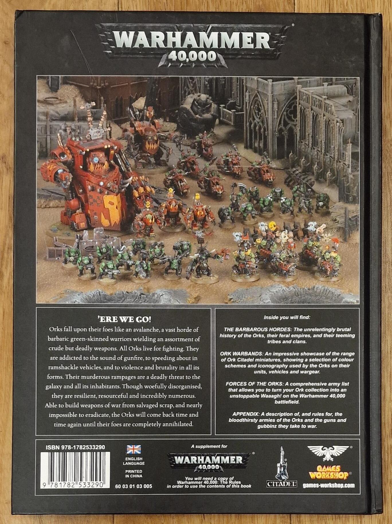 Warhammer 40000 Codex Orks 7th Edition
