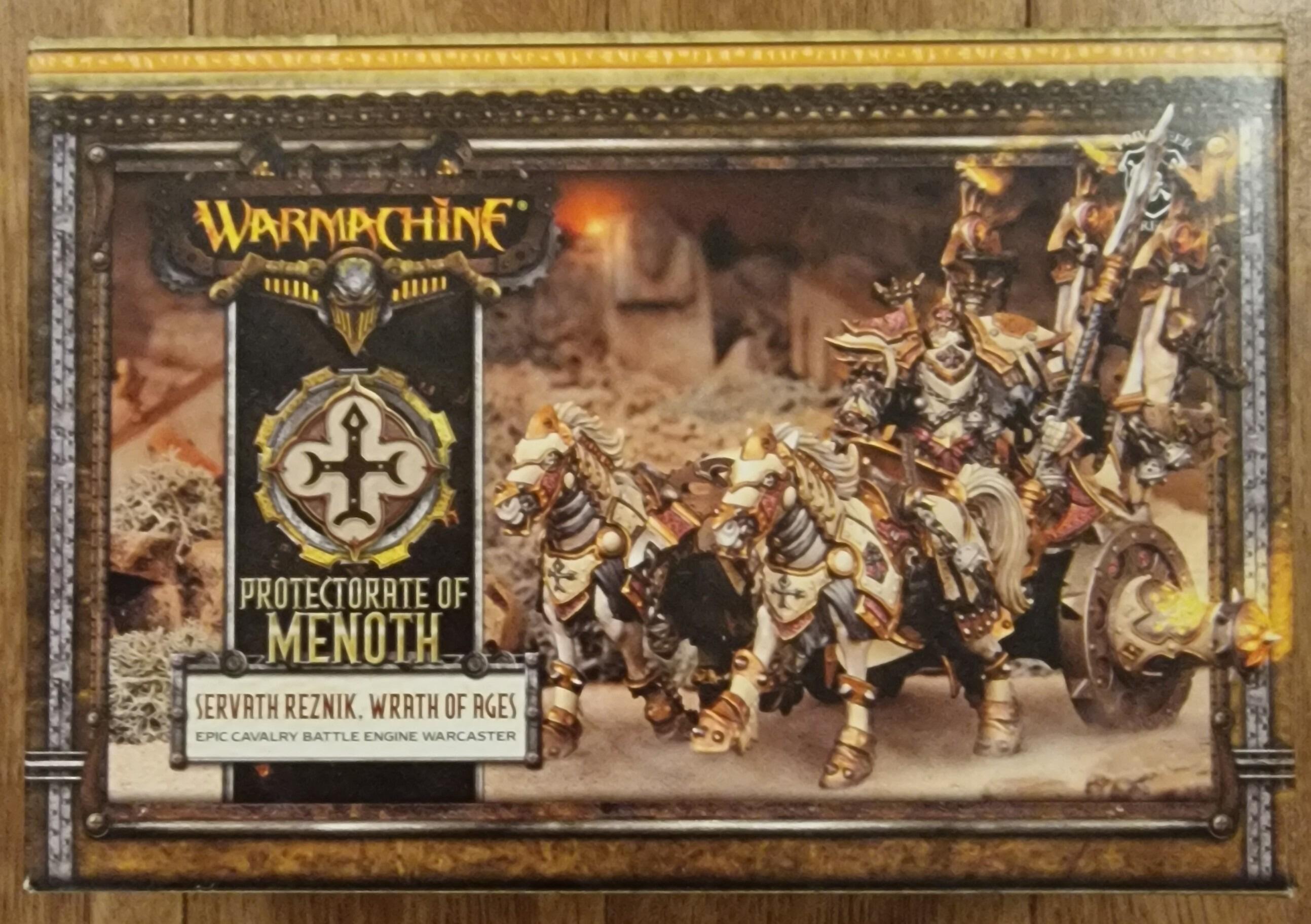 Warmachine Miniature Protectorate of Menoth Servath Reznik Wrath of Ages