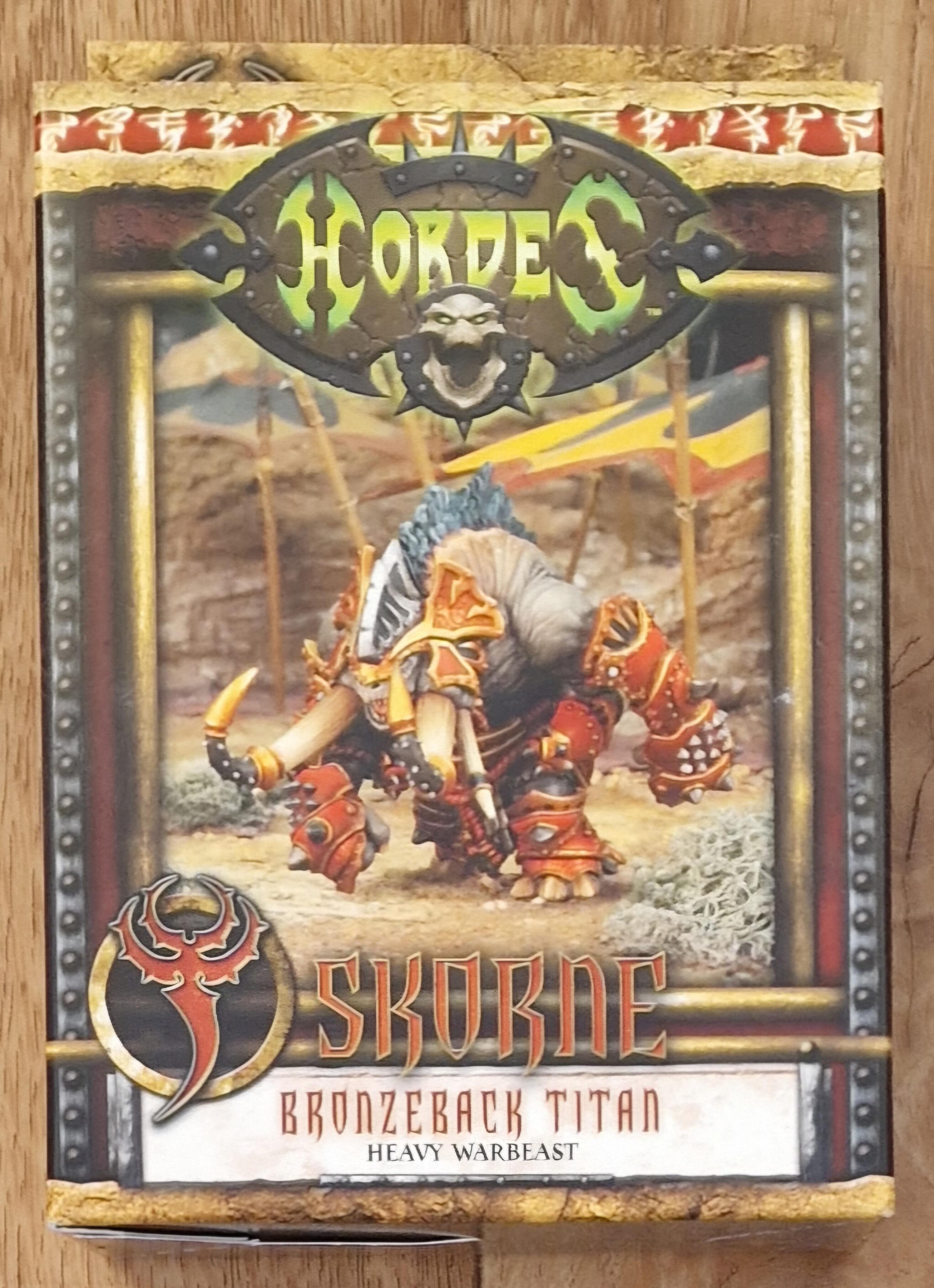 Hordes Miniature Skorne Bronzeback Titan Heavy Warbeast by Privateer Press