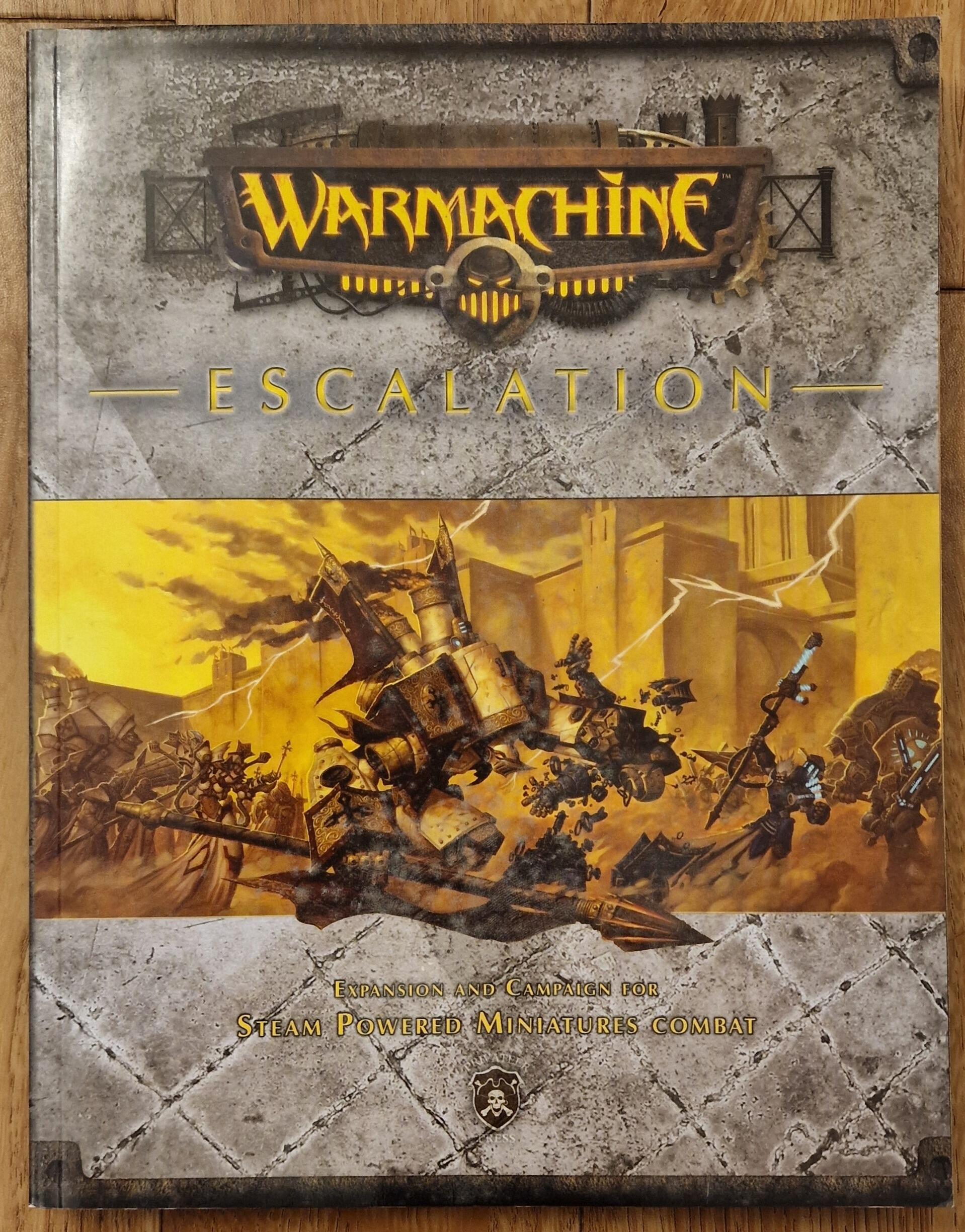 Warmachine Escalation Supplement Privateer Press