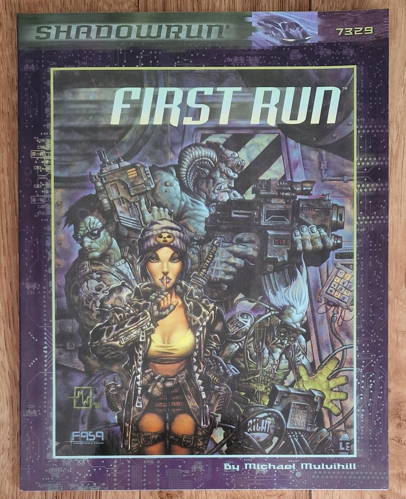 First Run scenario for Shadowrun 3rd ed by FASA