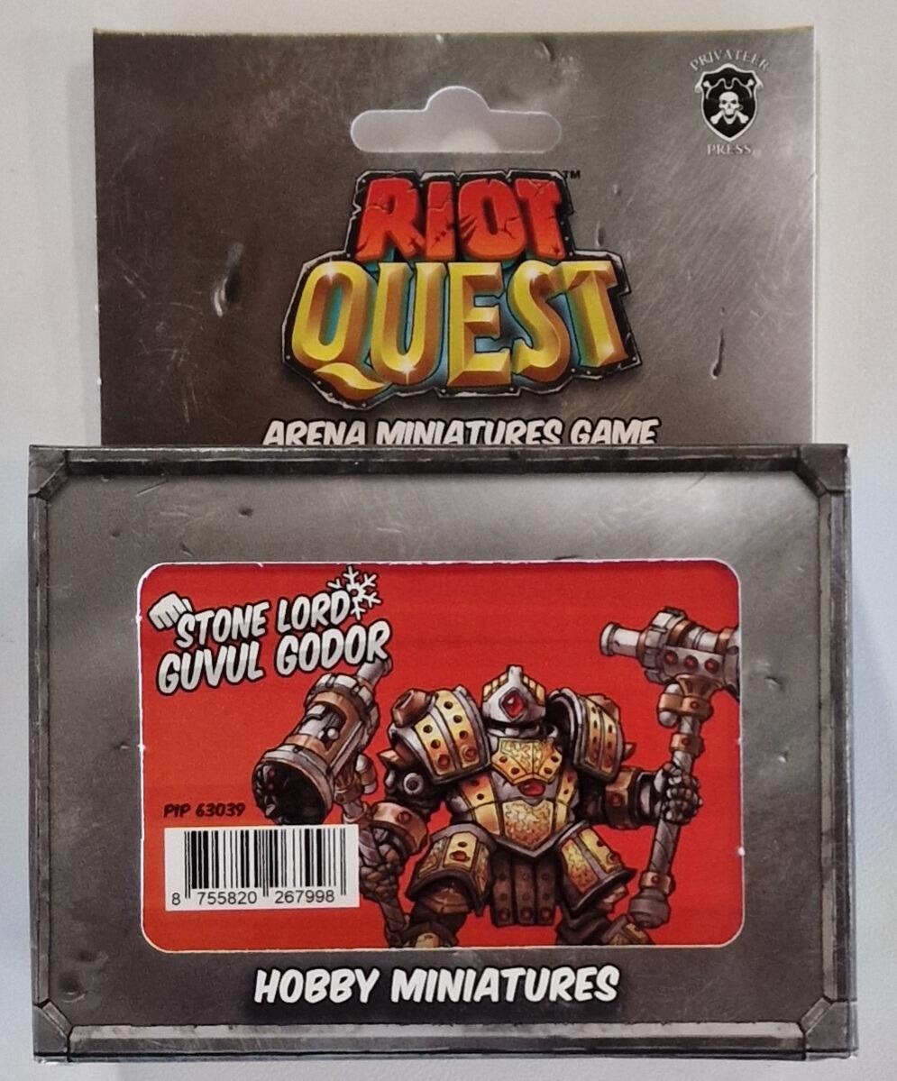 Stone Lord Guvul Godar for Riot Quest by Privateer Press Warmachine and ...