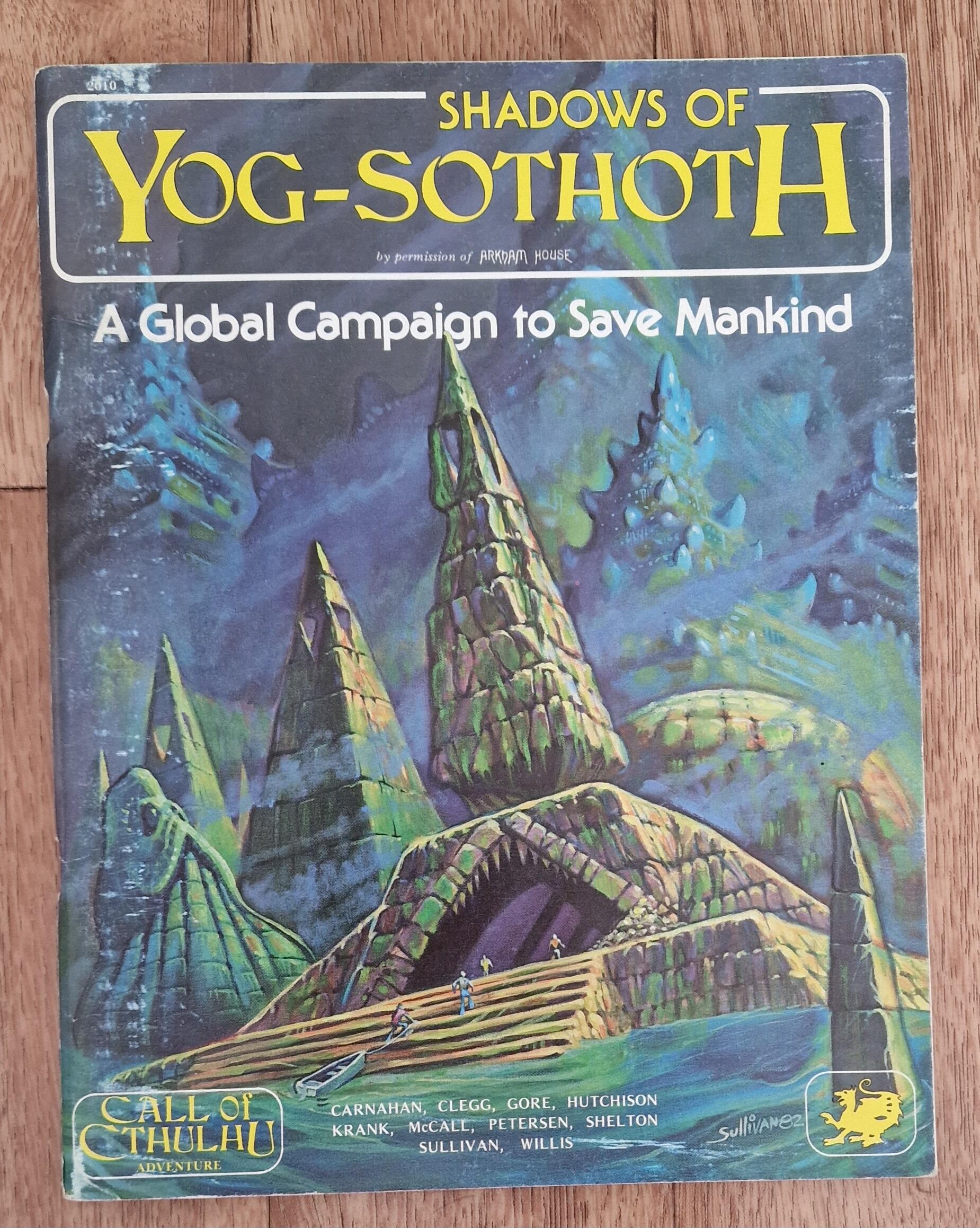 Shadows of Yog Sothoth 1st ed for Call of Cthulhu RPG by Chaosium