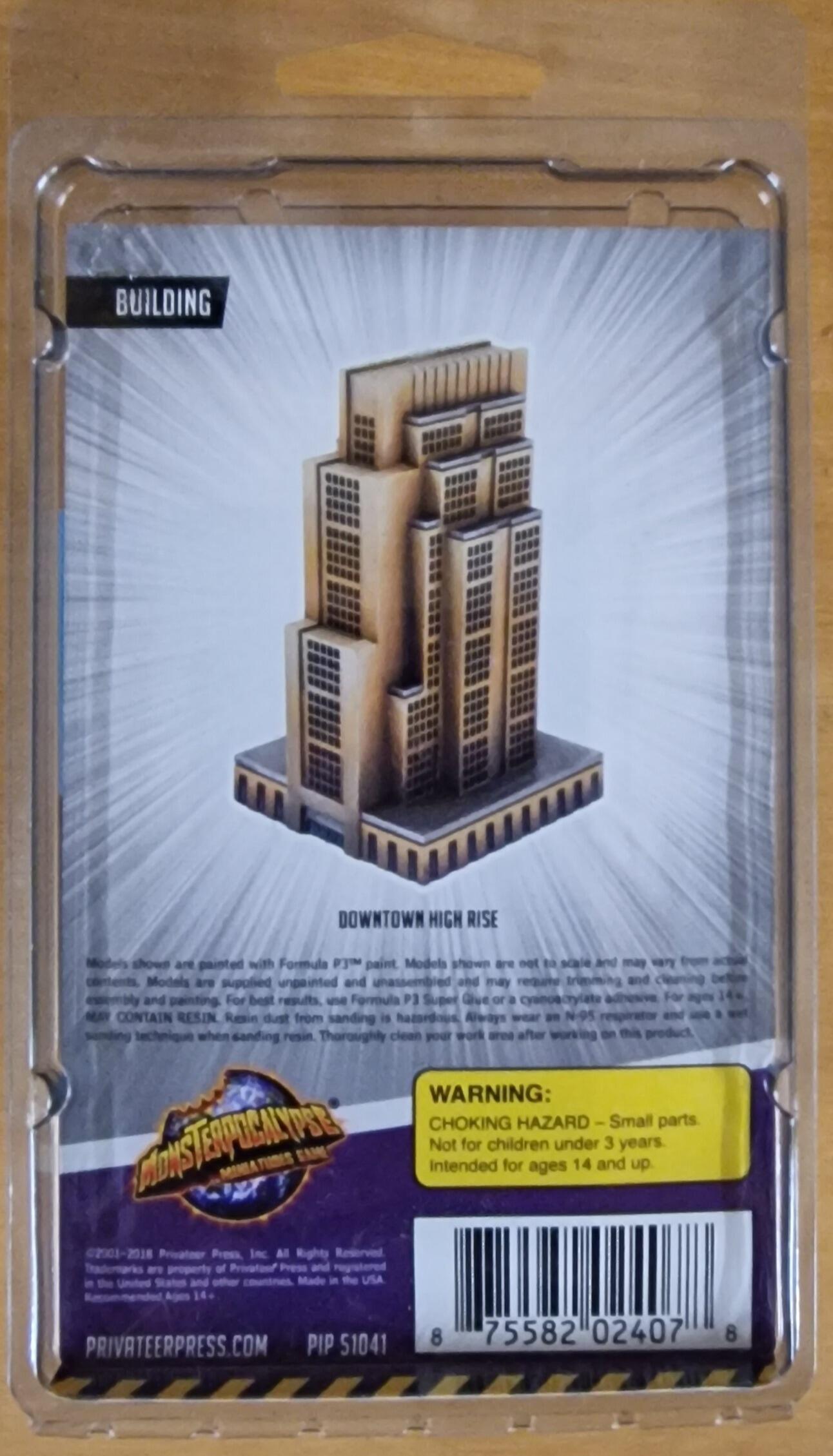 Monsterpocalypse Building Expansion Downtown Highrise by Privateer Press