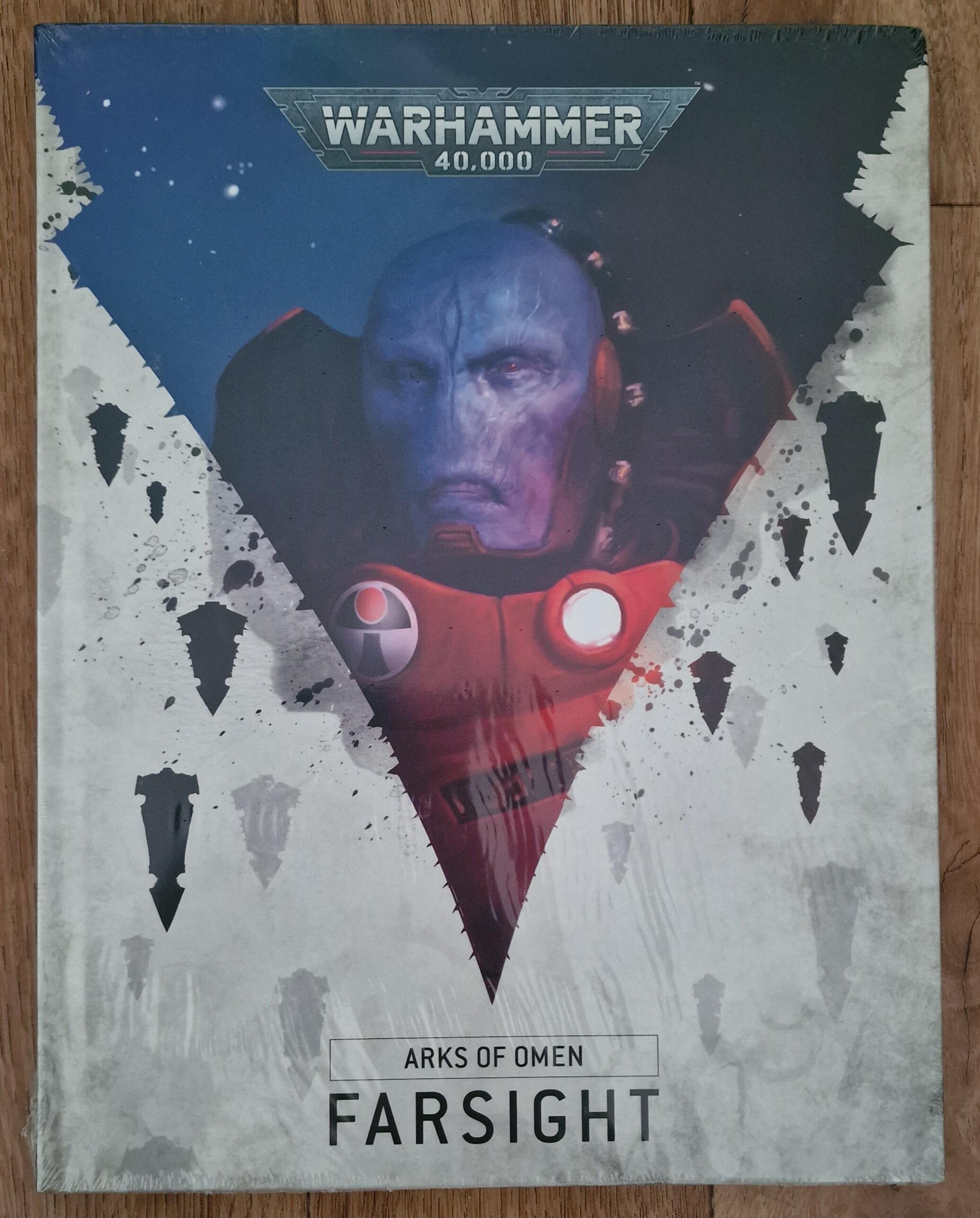Warhammer 40000 Arks of Omen Farsight Hardback Book 40K New in Shrink