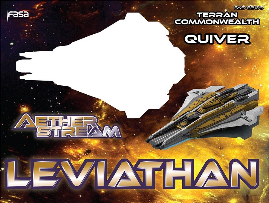 Leviathan Aetherstream Quiver Class Carrier Terran Commonwealth by FASA
