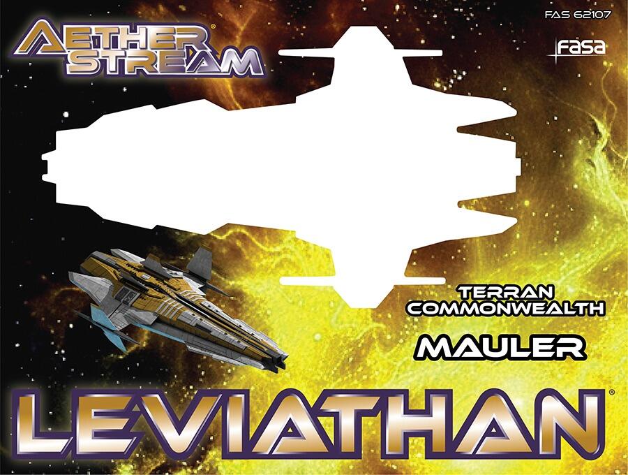 Leviathan Aetherstream Mauler Class Gunship Terran Commonwealth by FASA