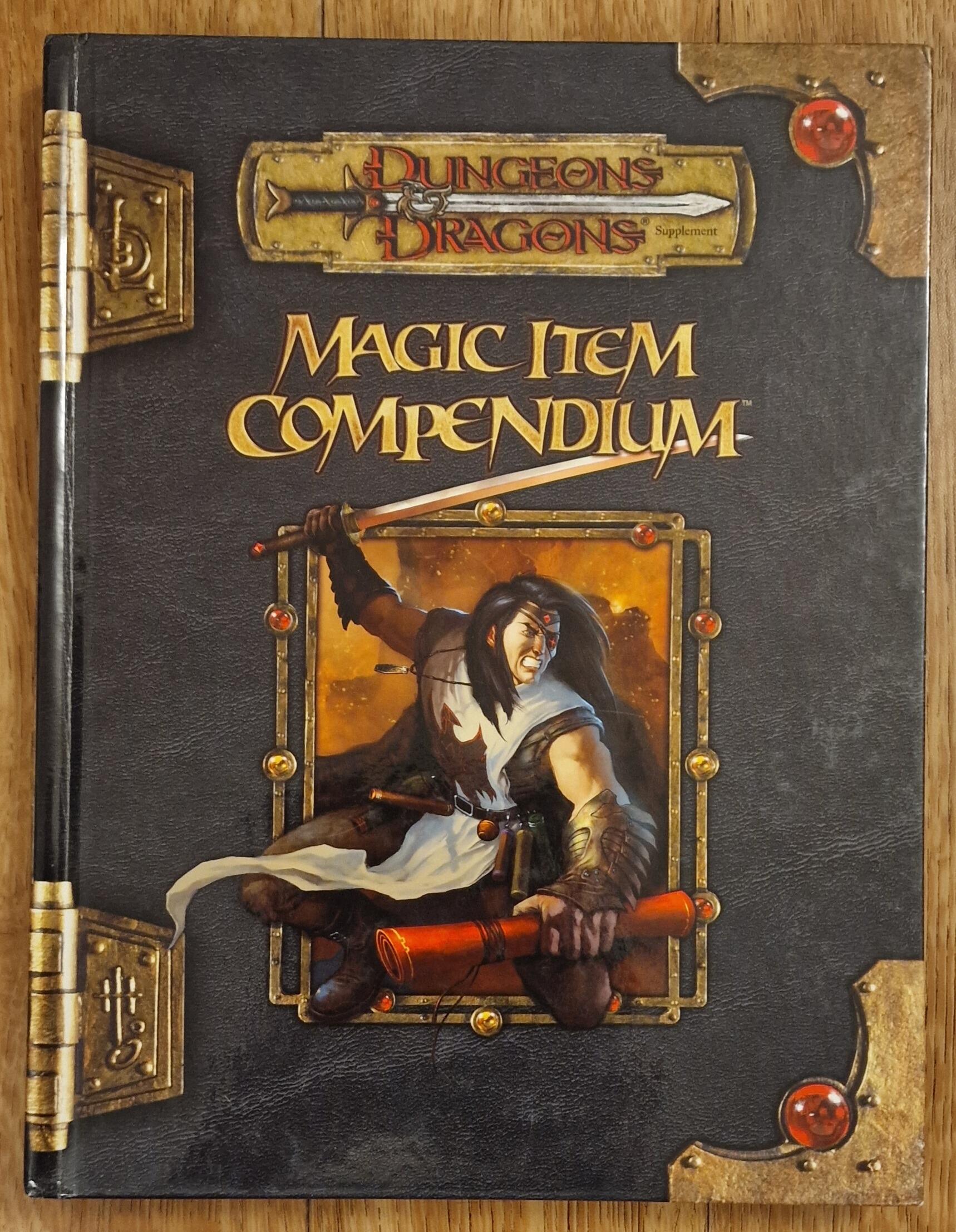 Magic Item Compendium for D&D 3.5 Dungeons & Dragons 1st Printing 02 01
