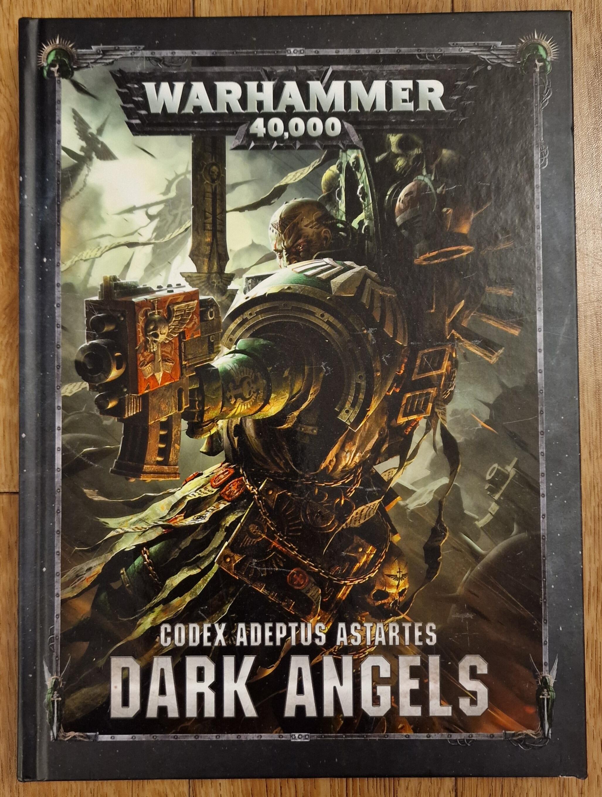 Warhammer 40000 Codex Adeptus Astartes Dark Angels 8th Edition 40K