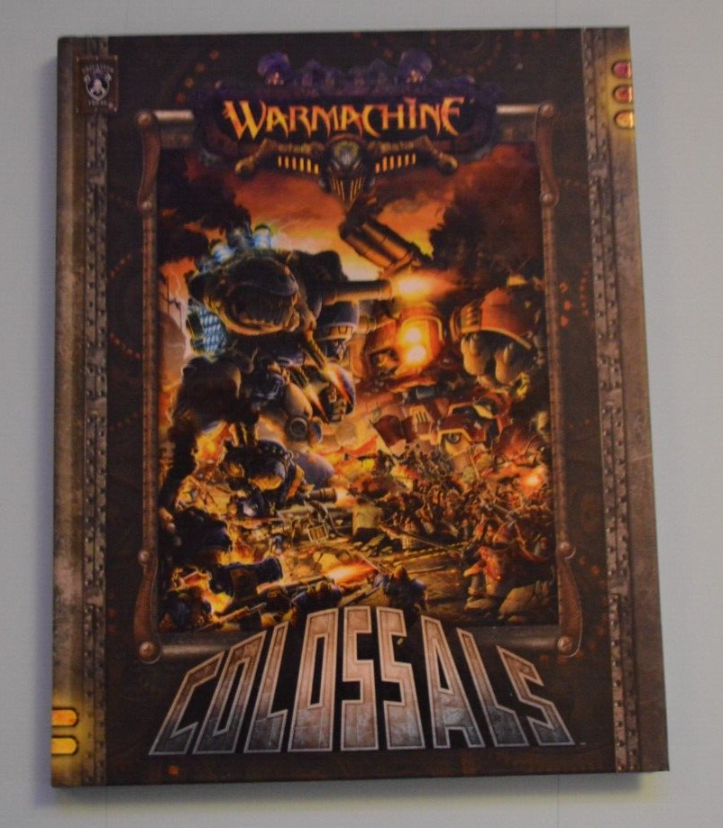 Warmachine Colossals Rule Book