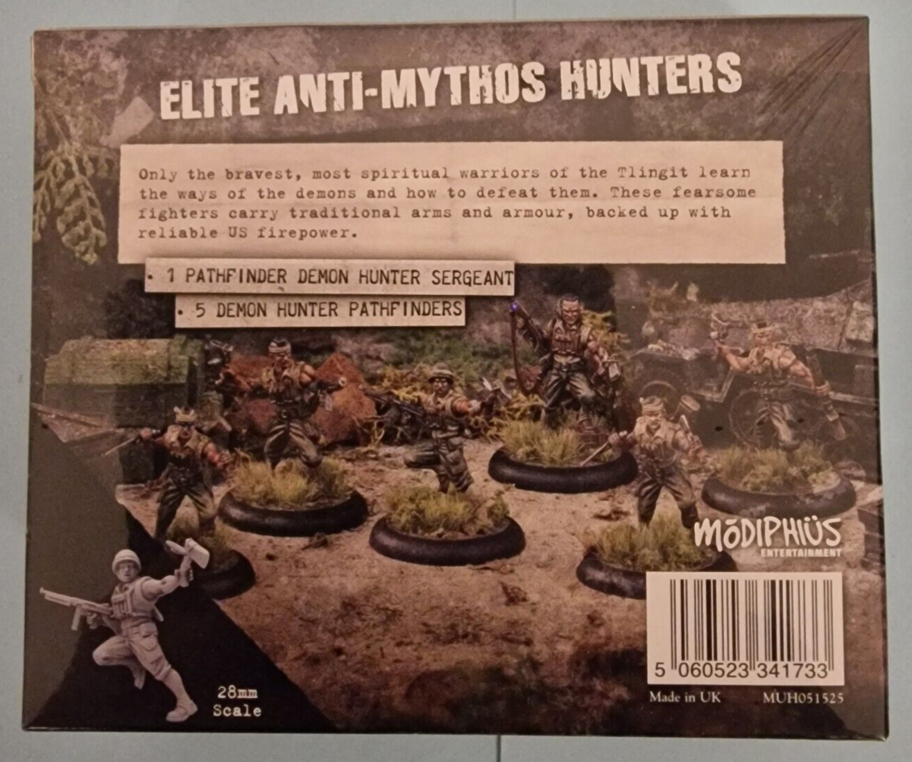 Pathfinder Demon Hunter Unit Box for Achtung! Cthulhu 28mm Miniatures