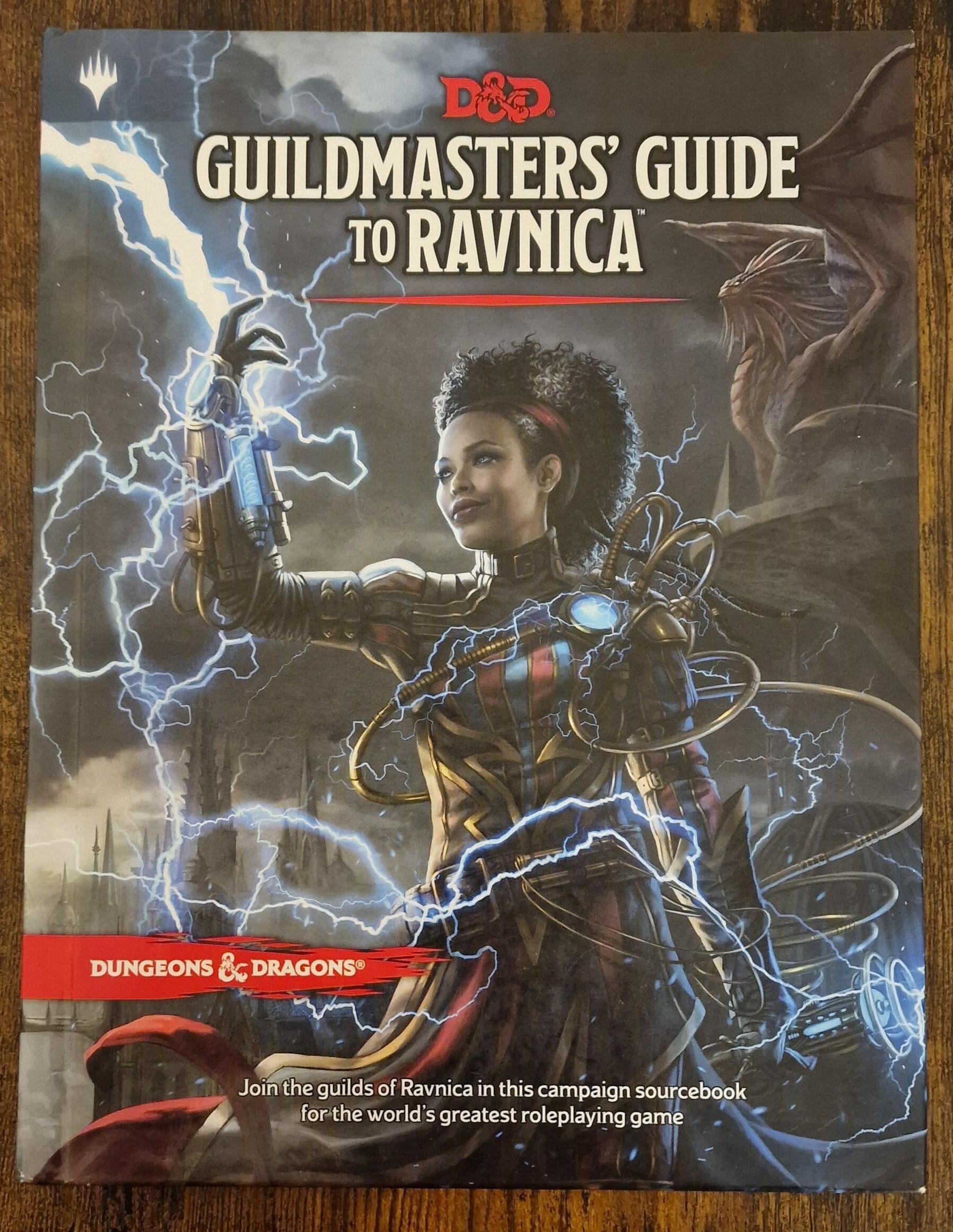 Guildmaster's Guide to Ravnica for Dungeons & Dragons 5th edition 5e