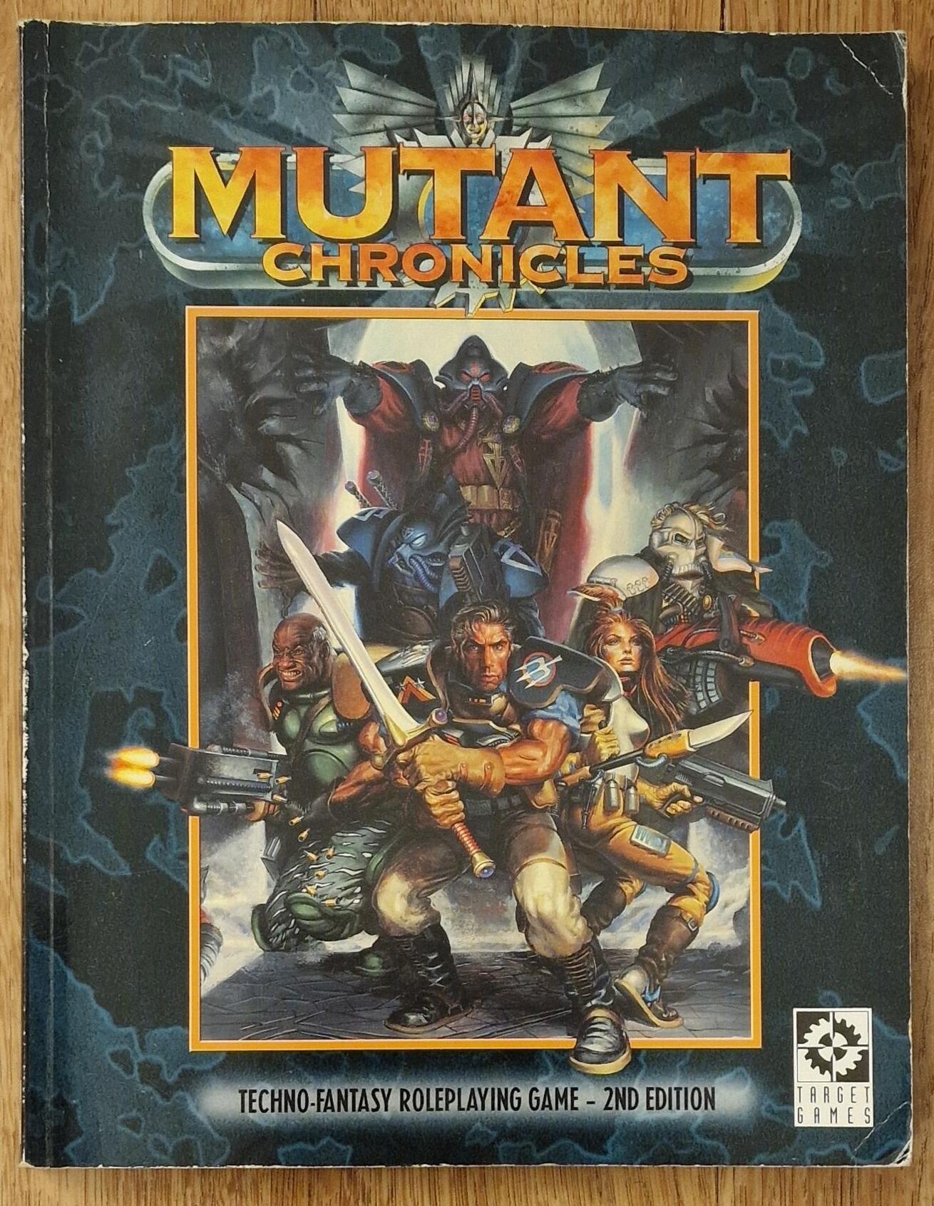 Mutant Chronicles 2nd Edition Core Rulebook by target Games