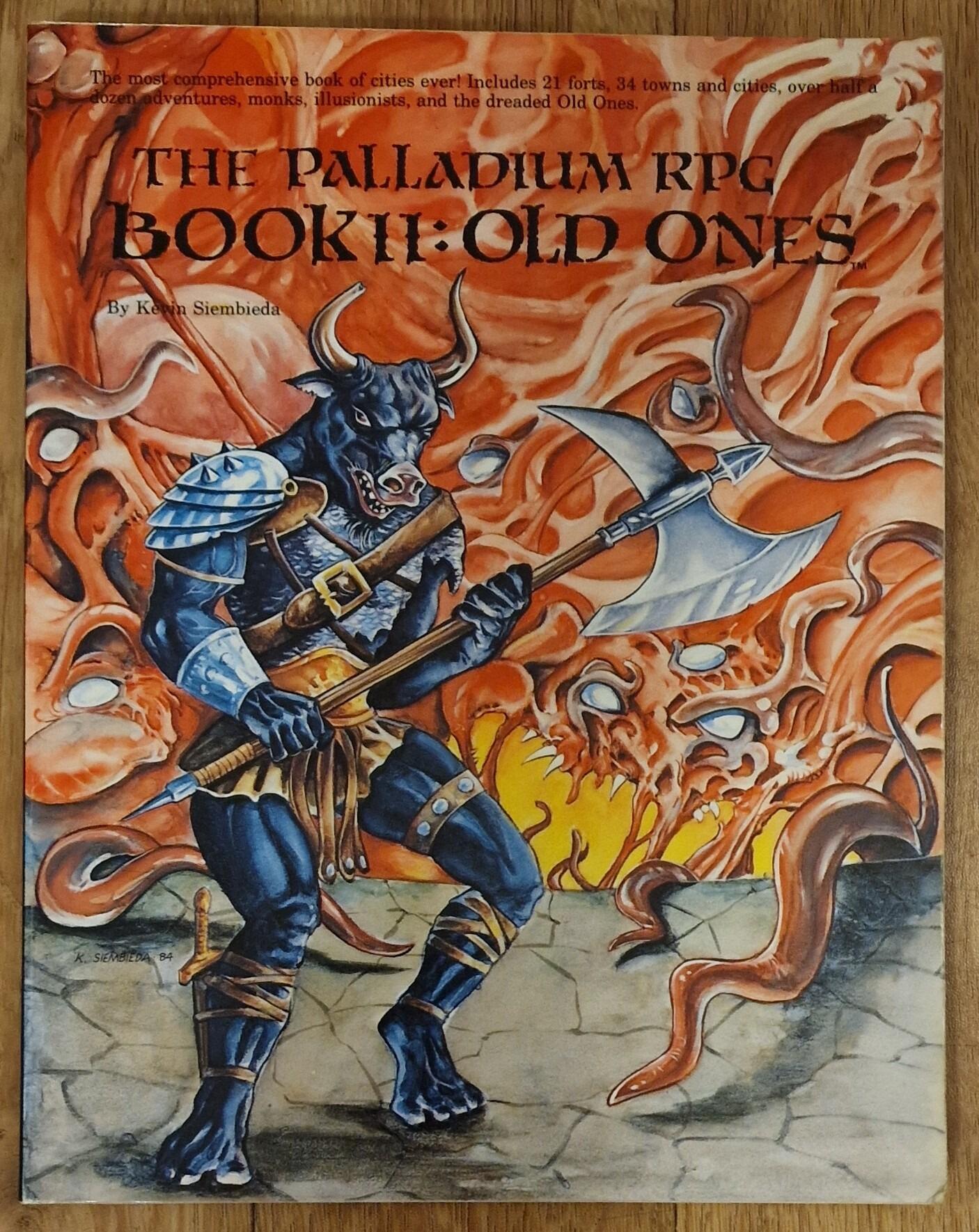 Book II Old Ones for Palladium Fantasy RPG 1984