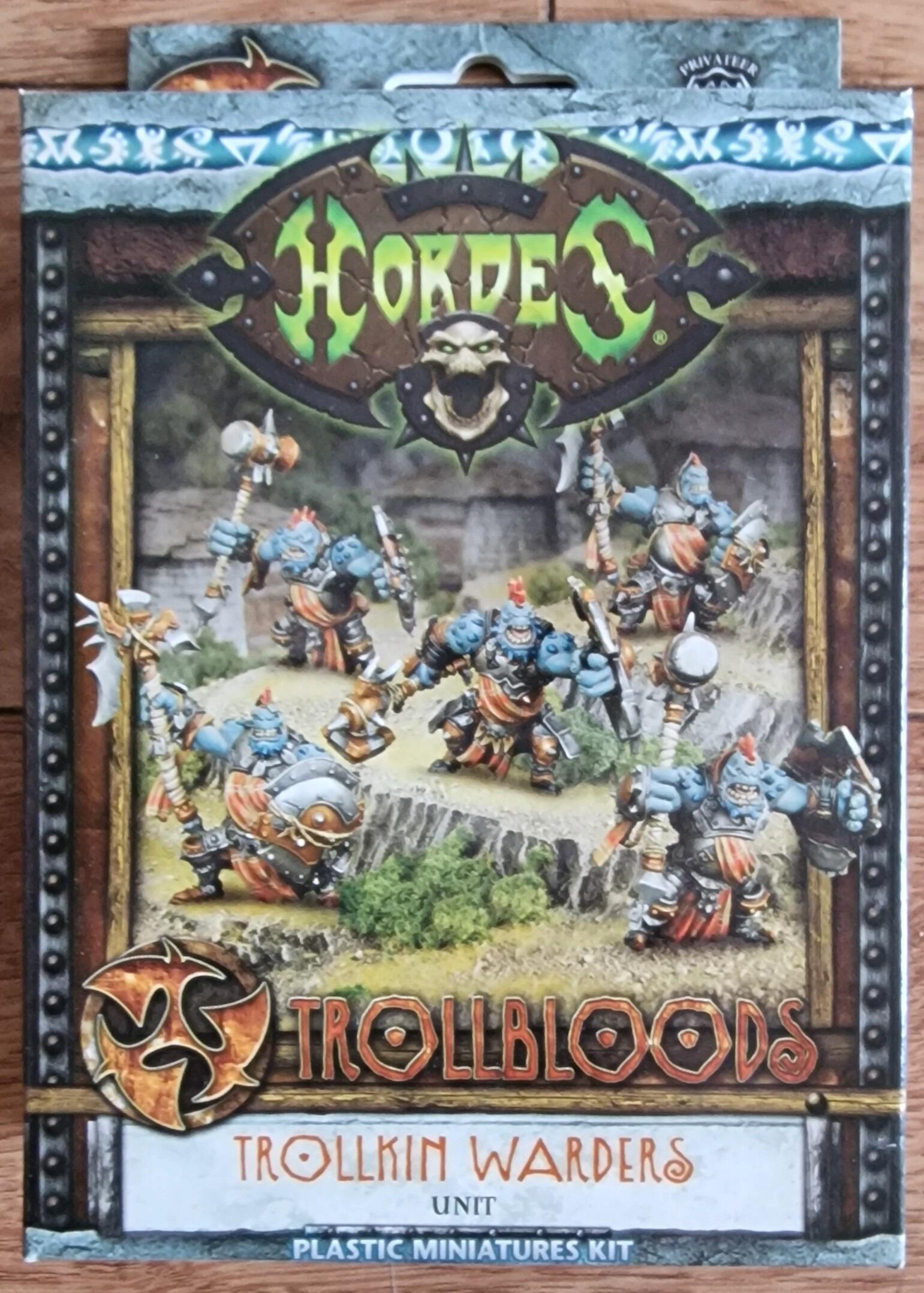 Hordes Miniature Trollbloods Trollkin Warders Unit Box Set by Privateer ...