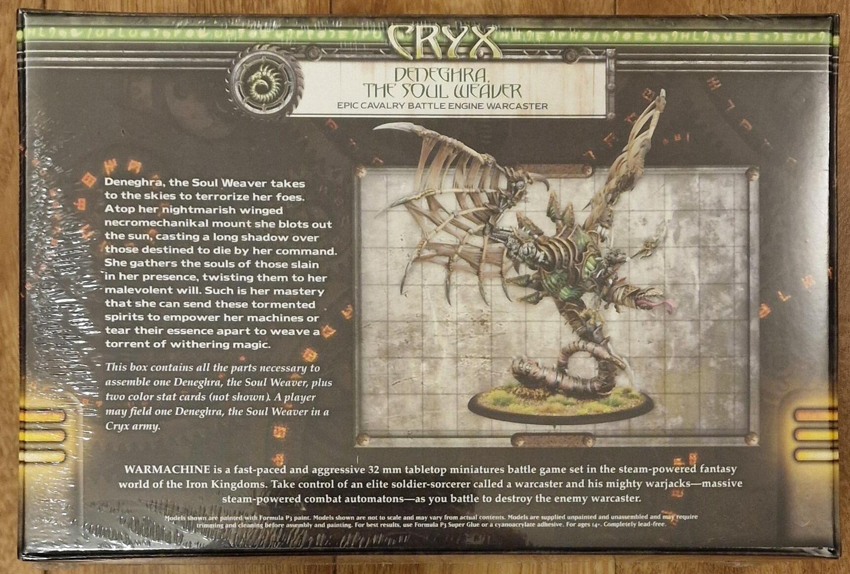 Warmachine Miniature CRYX Deneghra The Soul Weaver by Privateer Press