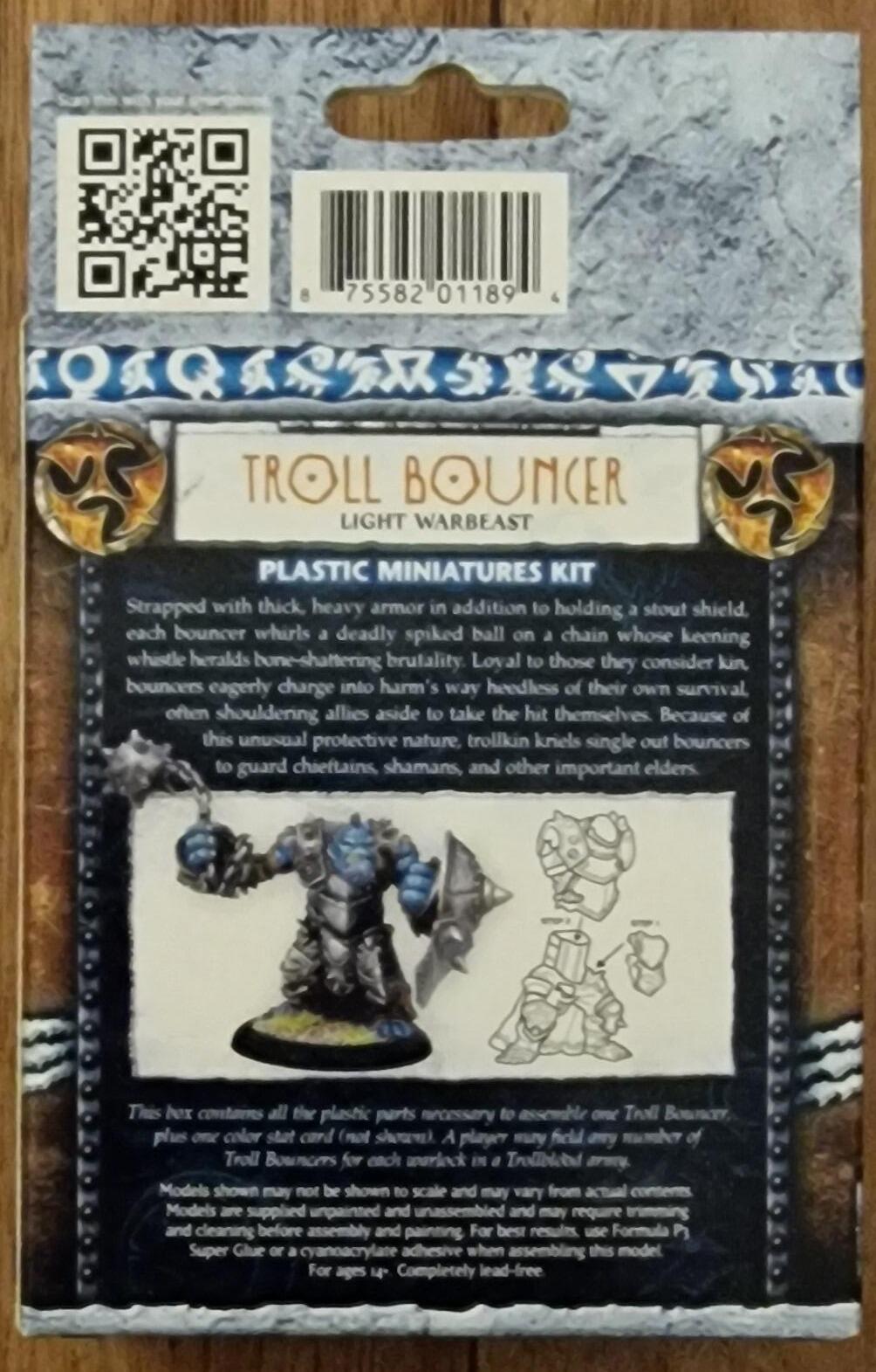 Hordes Miniature Trollbloods Troll Bouncer Light Warbeast by Privateer ...