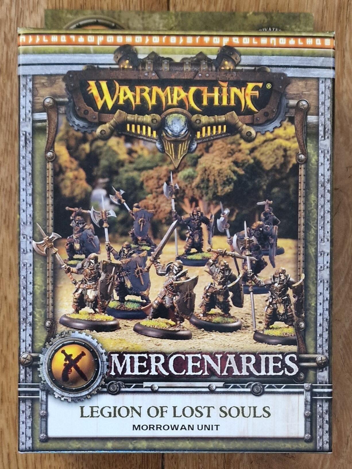 Warmachine Miniature Mercenaries Legion of Lost Souls Privateer Press