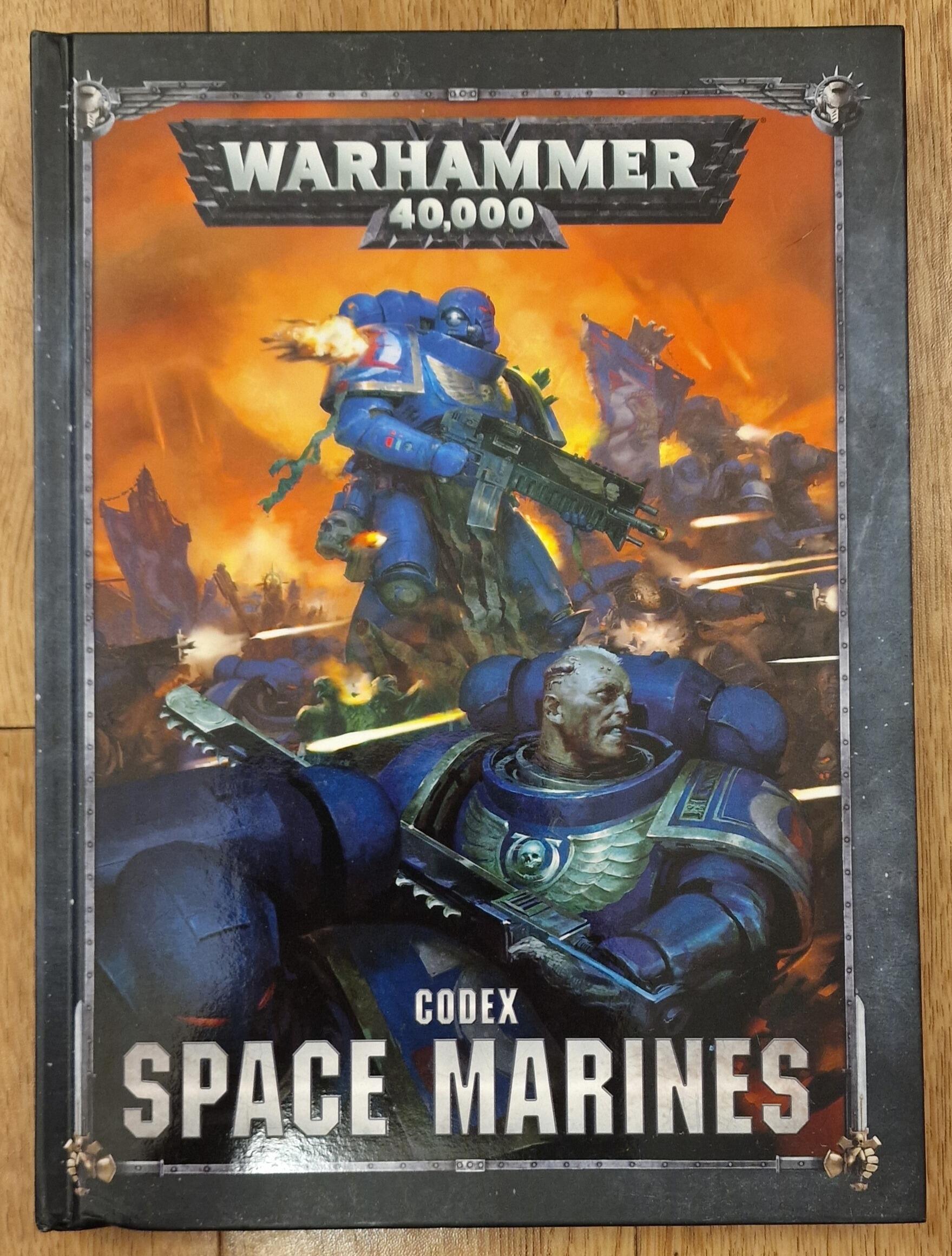 Warhammer 40000 Codex Adeptus Astartes Space Marines 2nd Codex 8th Edition