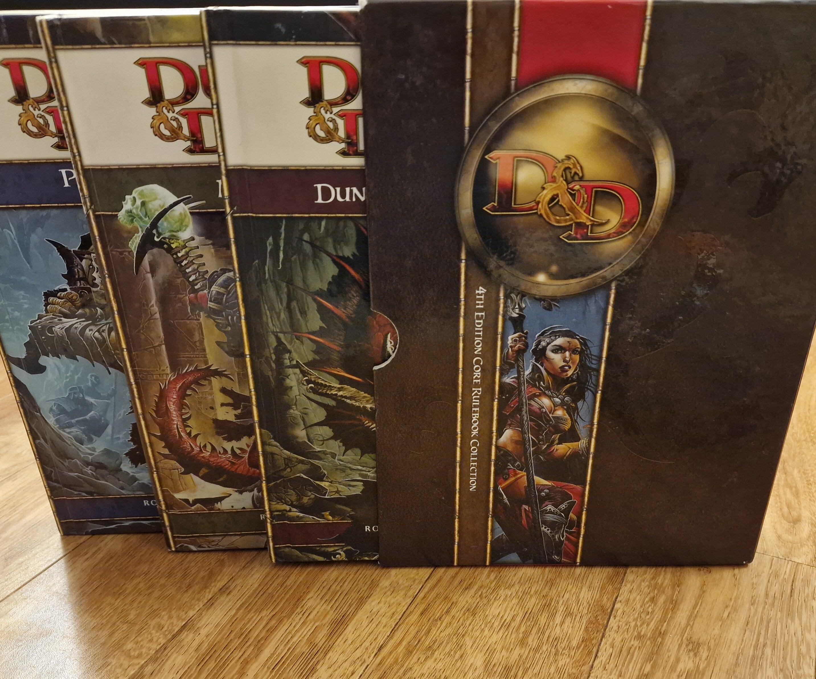 Core Rulebook Box Set for Dungeons & Dragons 4th edition