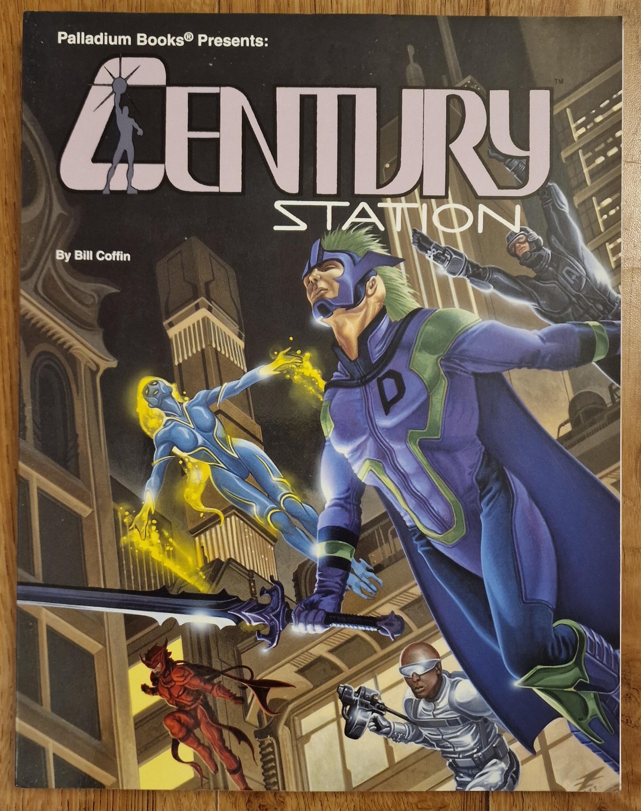 Century Station a sourcebook for Heroes Unlimited by Palladium Books