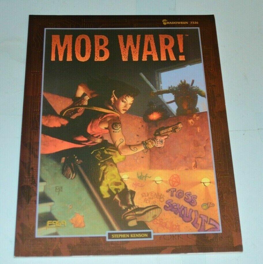 Mob War an Adventure / Scenario for Shadowrun 2nd ed
