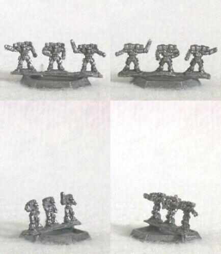 Longinus Battle Armour (24) in 8 pieces by Ral Partha for Battletech BT 953