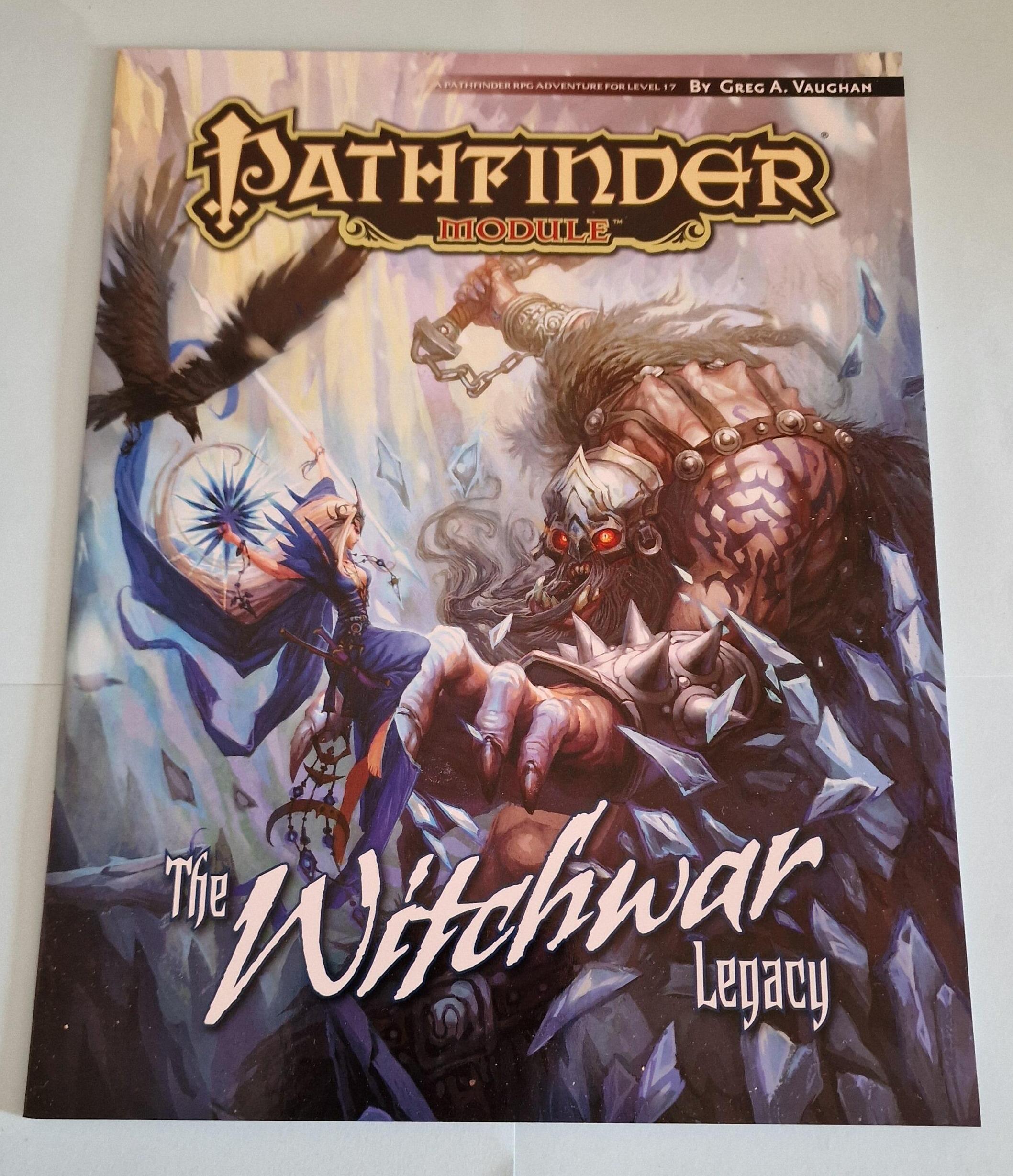 The Witchwar Legacy Pathfinder Module Scenario RPG