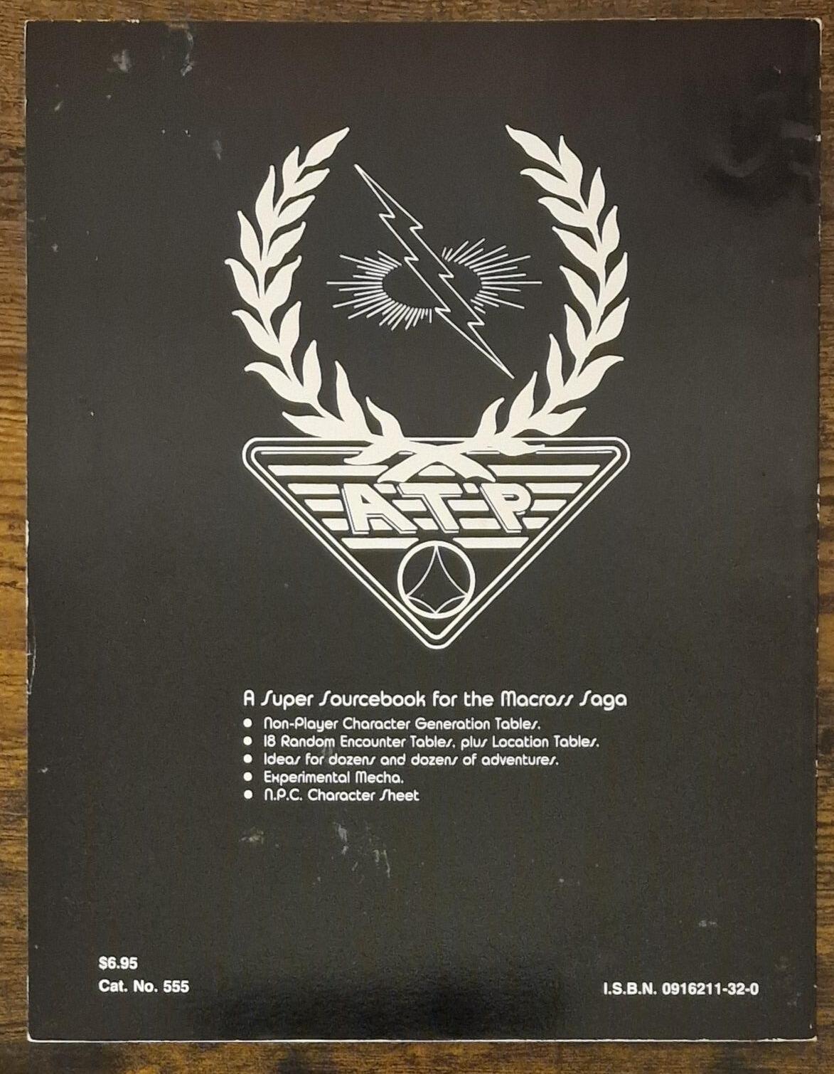 RDF Accelerated Training Program for Robotech RPG by Palladium Books