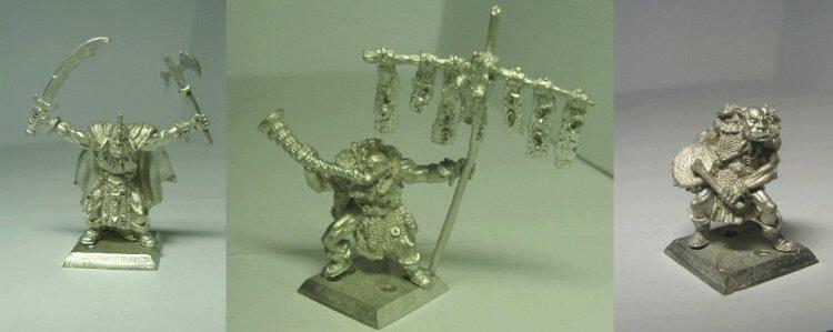 02-260 Gargantua Orc Bloodmaster Command Group by Ral Partha