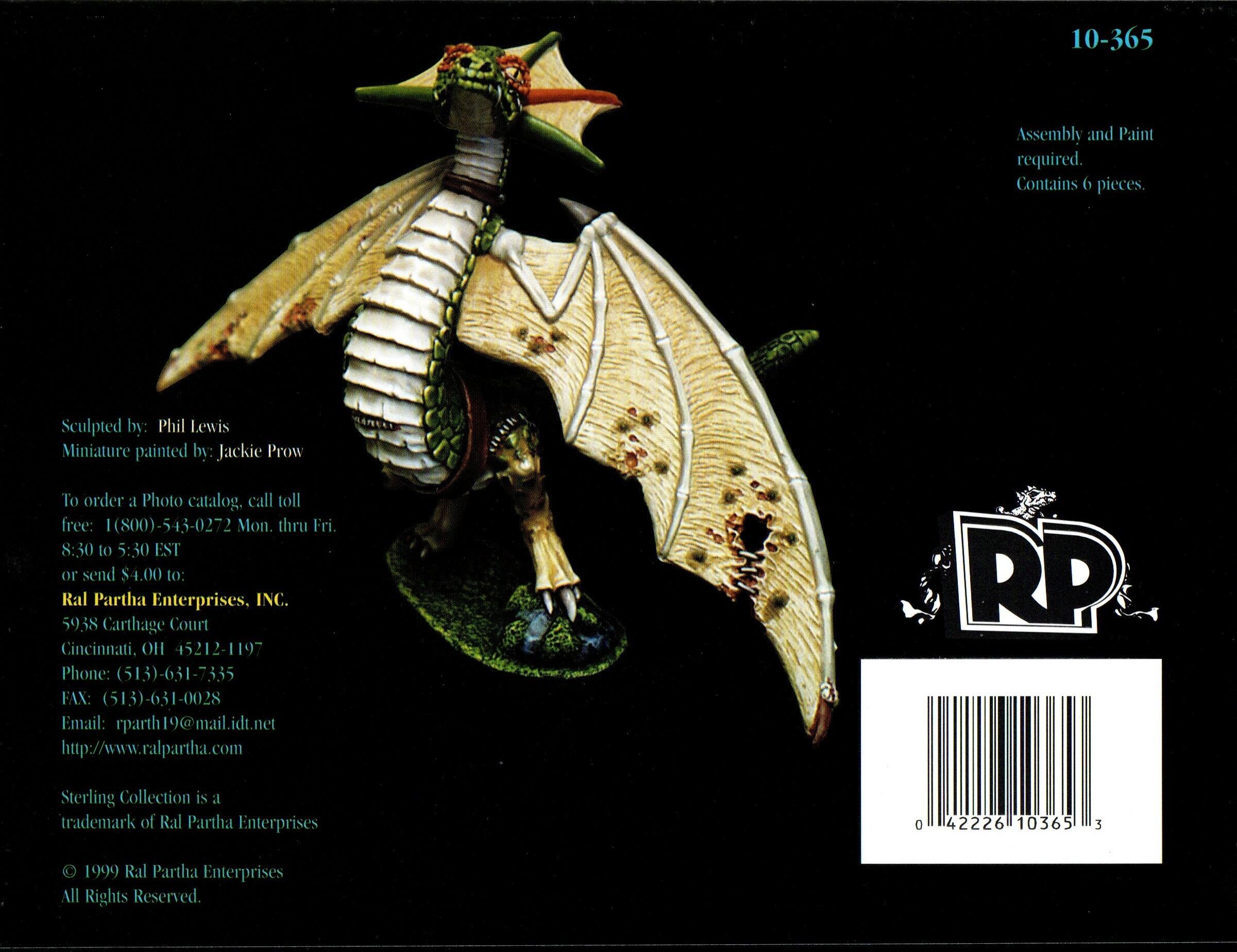 10-365 Drakenstein's Monster Dragon by Ral Partha Box Set