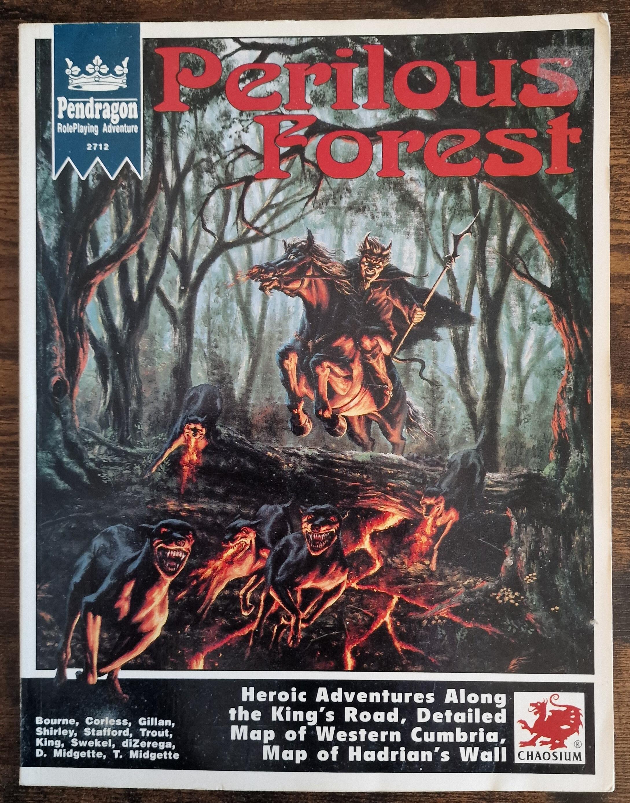 Perilous Forest for Pendragon RPG by Chaosium