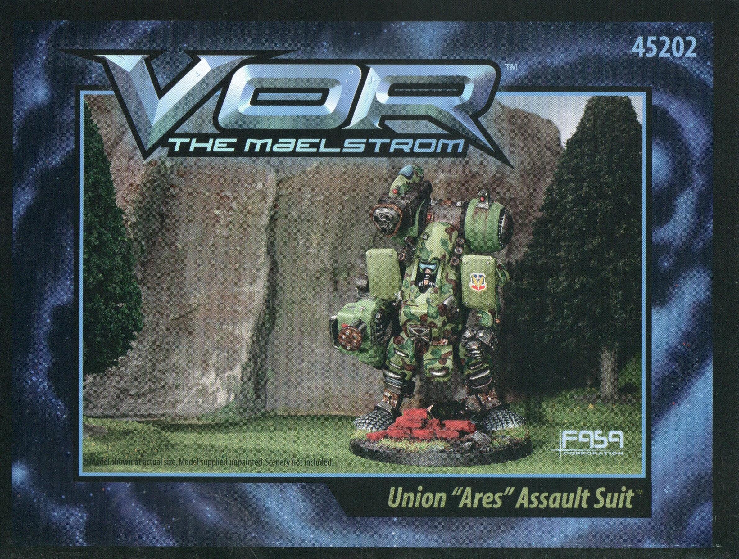 45-202 Union ARES Power Suit Boxed for Vor the Maelstrom